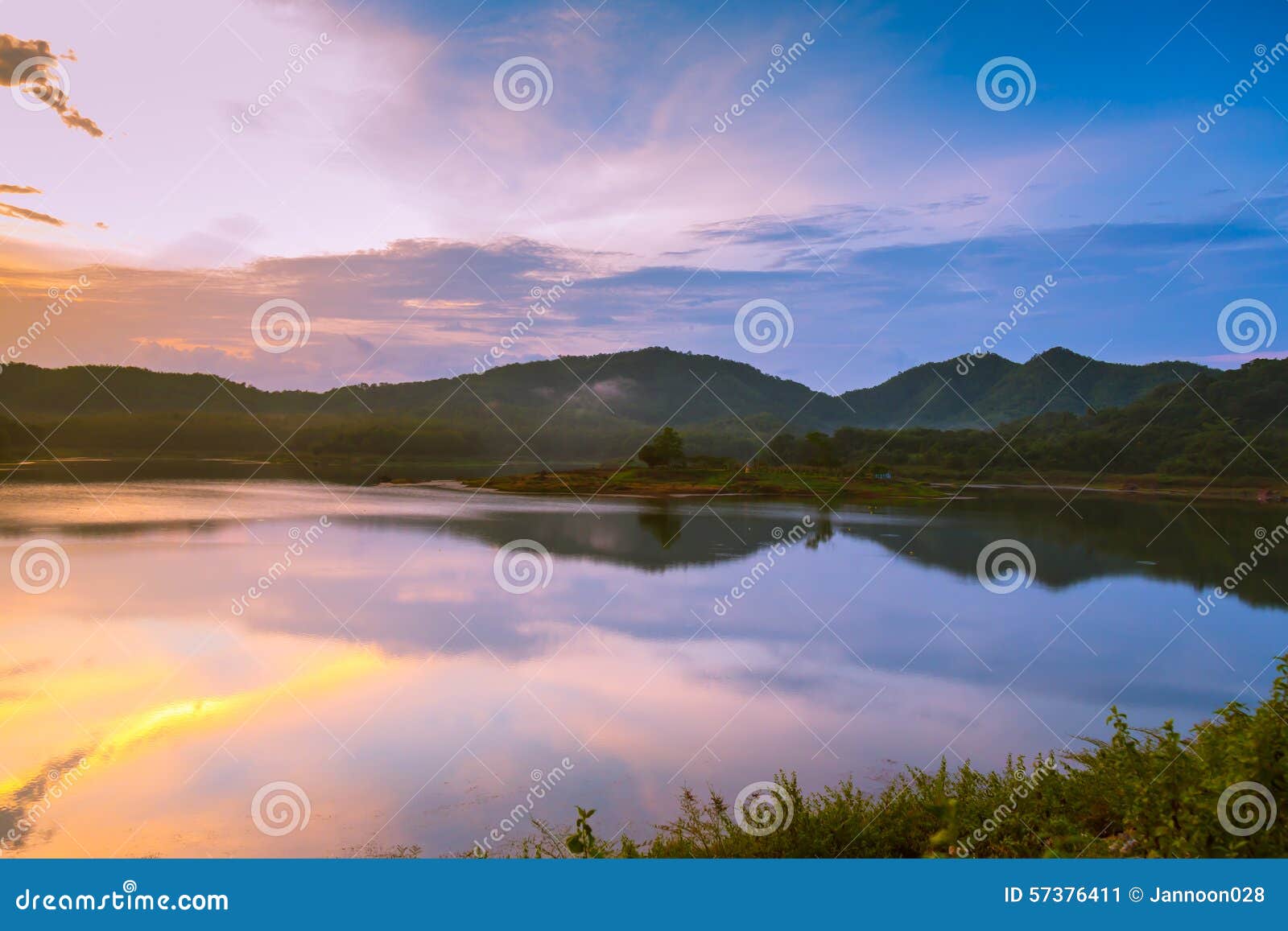 Beautiful Sunset ( Filtered Image Processed Vintage Stock Image - Image ...