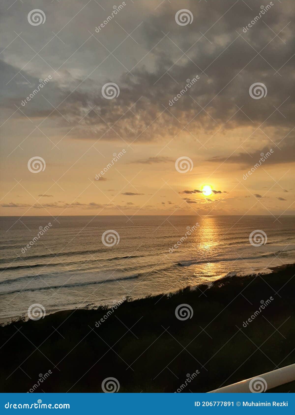 Beautiful Sunset from Height Stock Image - Image of sunlight, beautiful ...