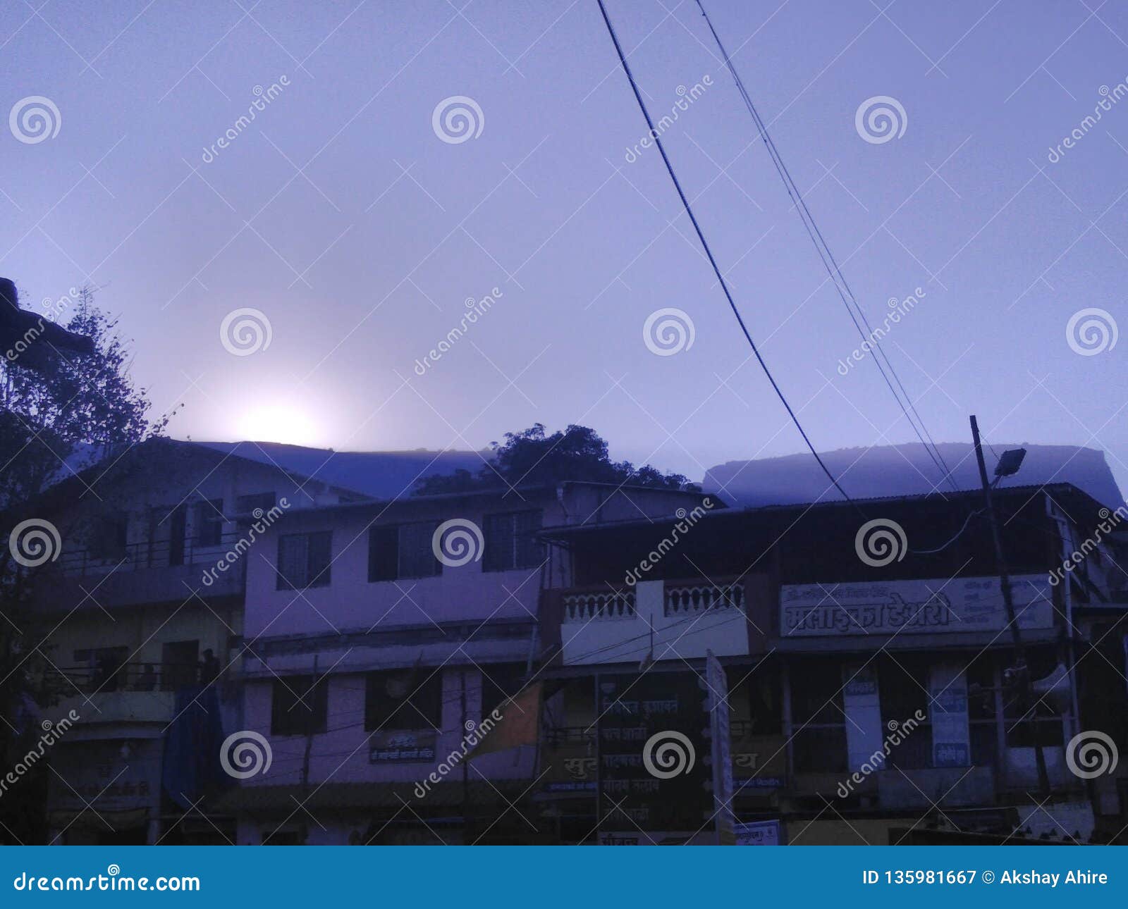 Sun set editorial photography. Image of sunset, nashik - 135981667