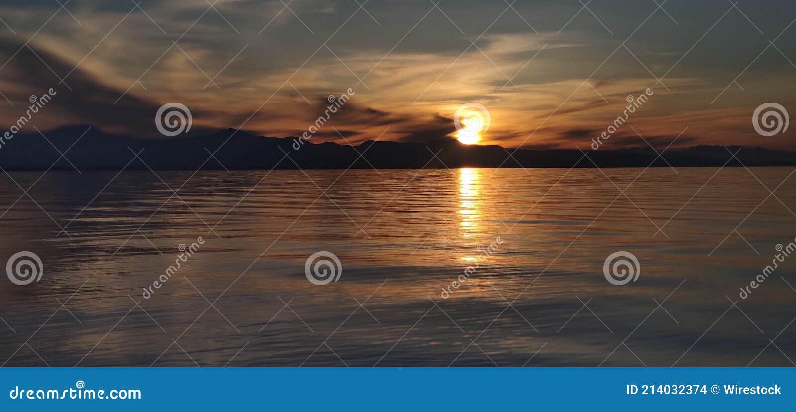 Beautiful Sunset Over the Lake Sevan in Armenia Stock Photo - Image of beautiful, nature: 214032374