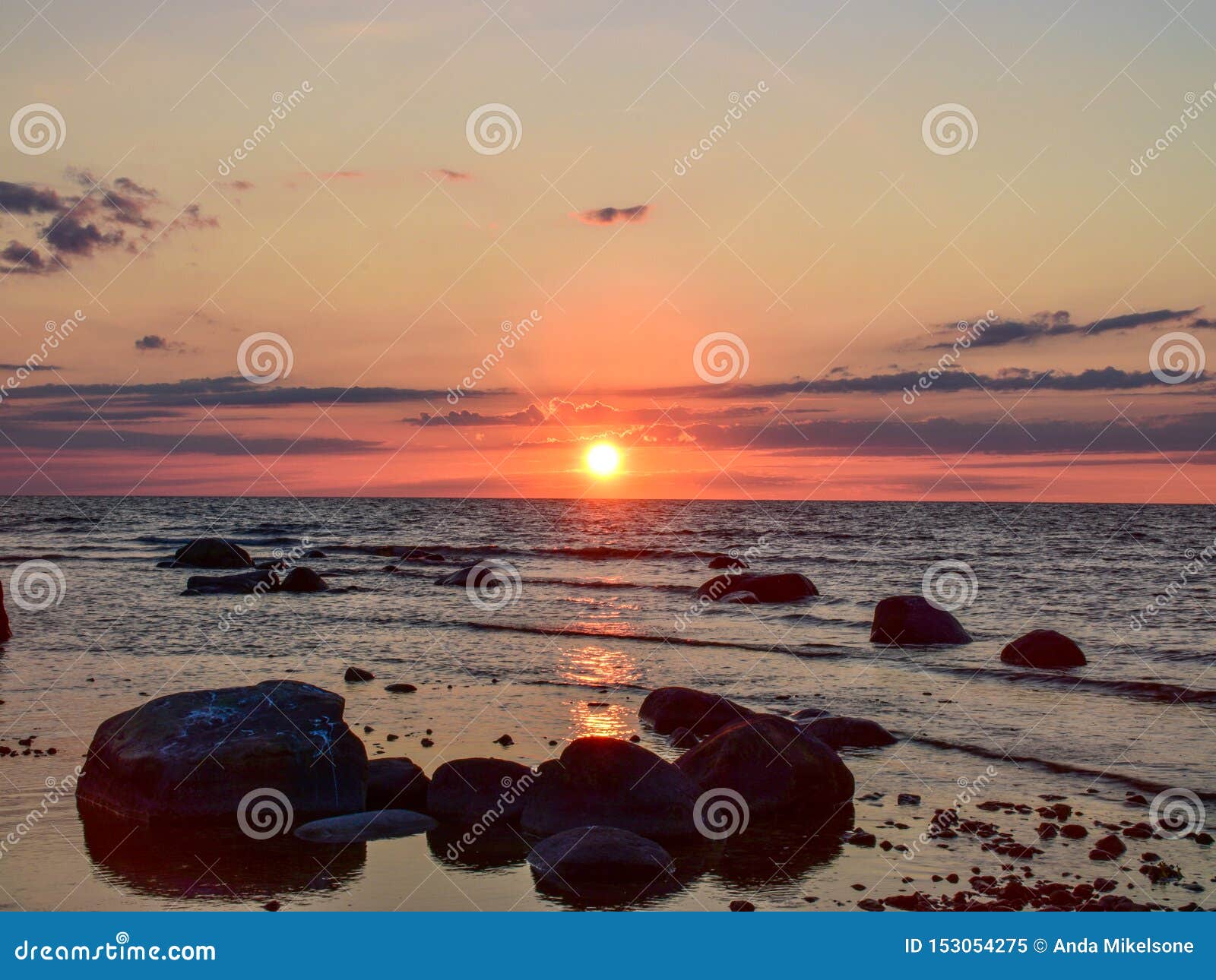 Beautiful sunset sky stock image. Image of misty, beauteous - 153054275