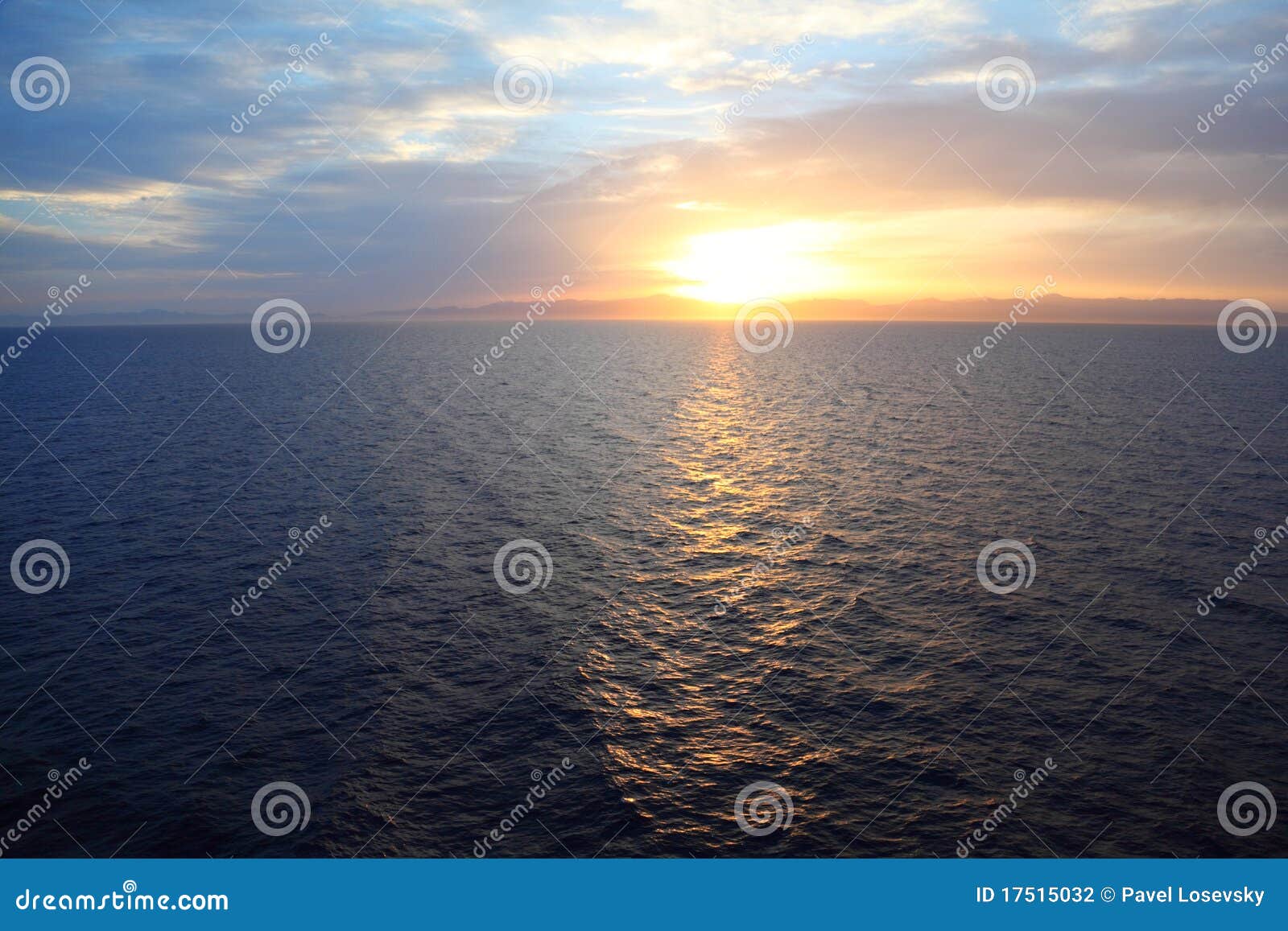 Beautiful Sunset Under Water Stock Photo - Image of nature, river: 17515032