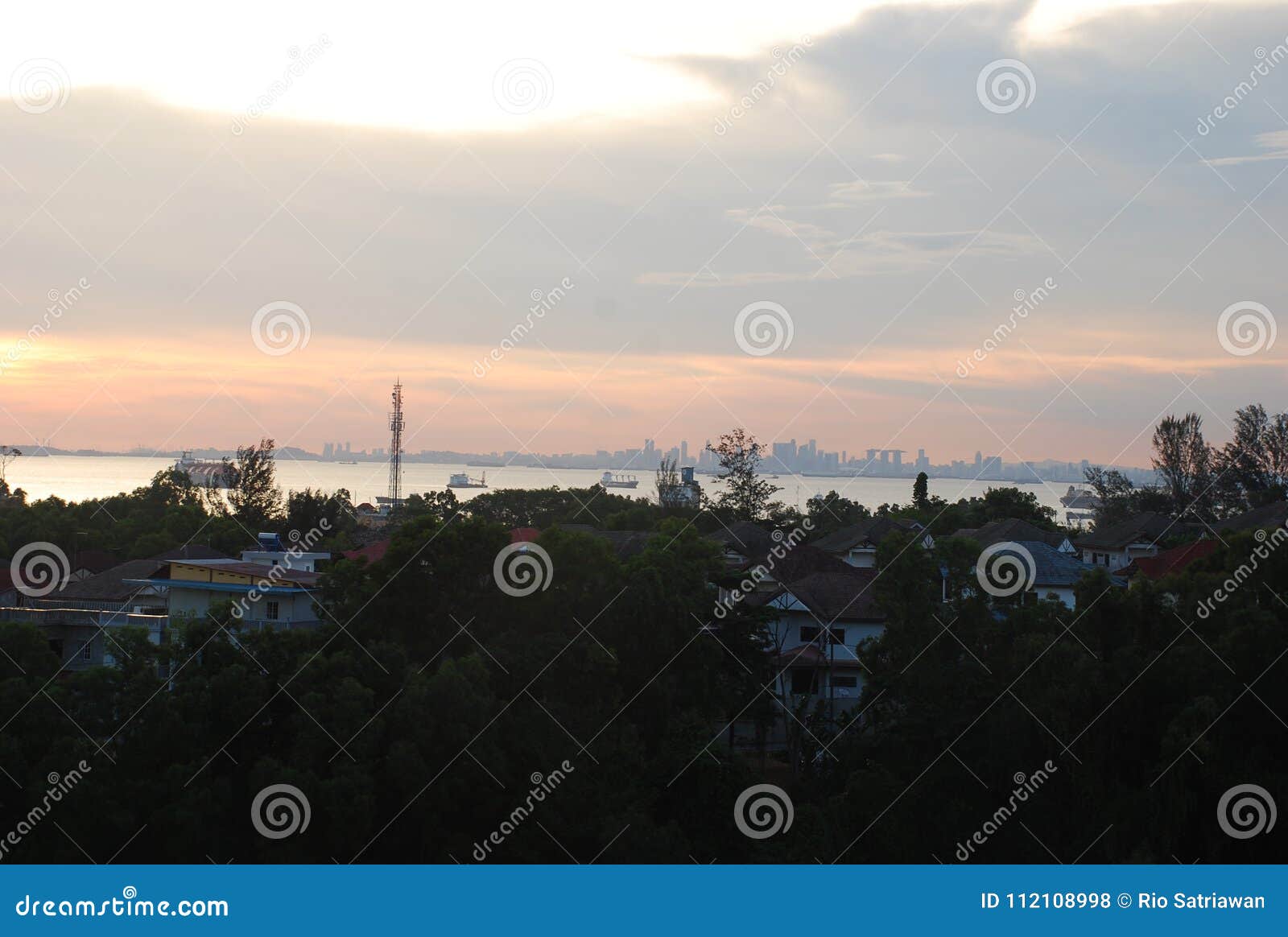 Beautiful Sunset View at Beach Stock Photo - Image of dusk, dawn: 112108998