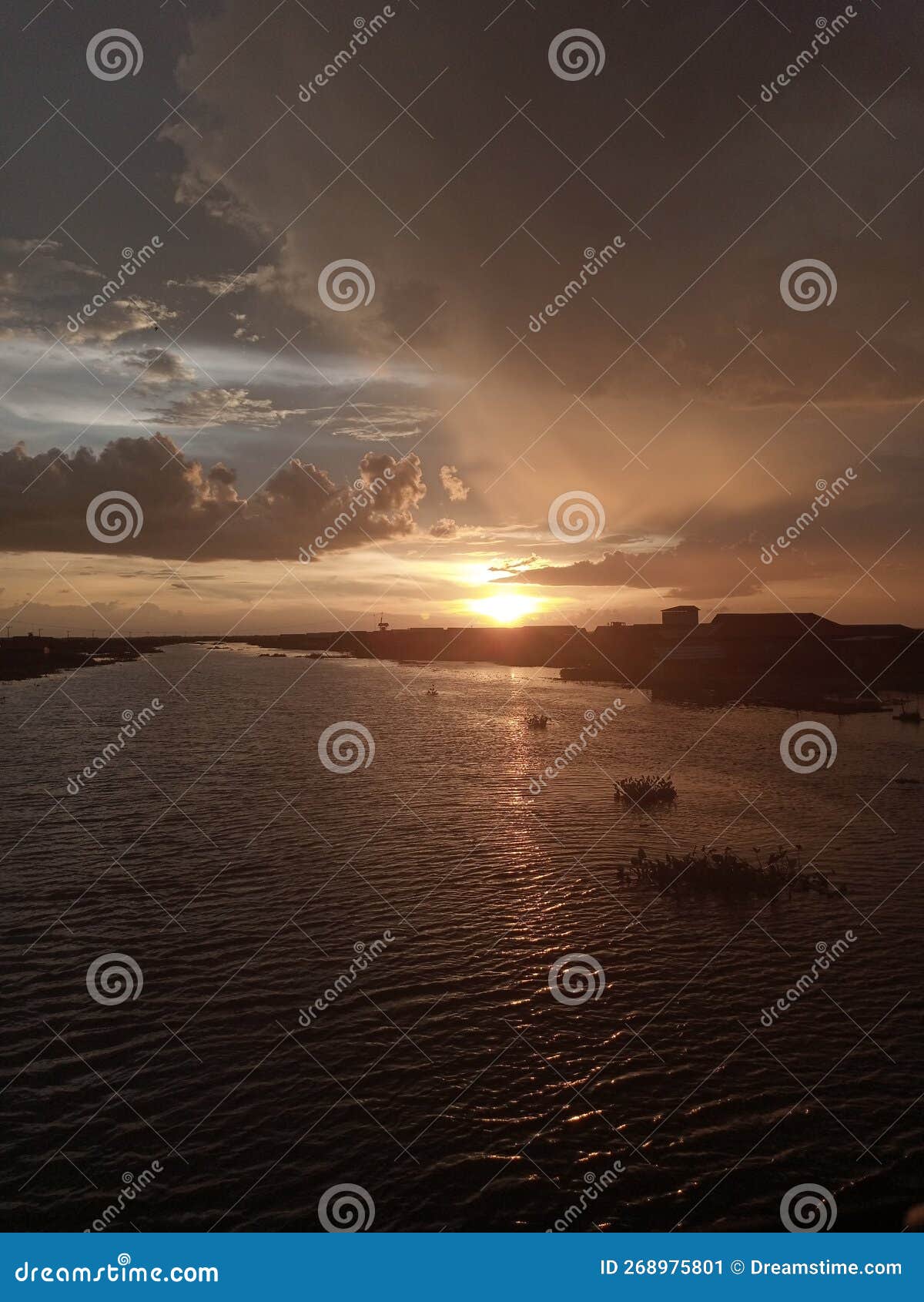 Beautiful Sunsets To Enjoy Together Stock Image - Image of ocean ...