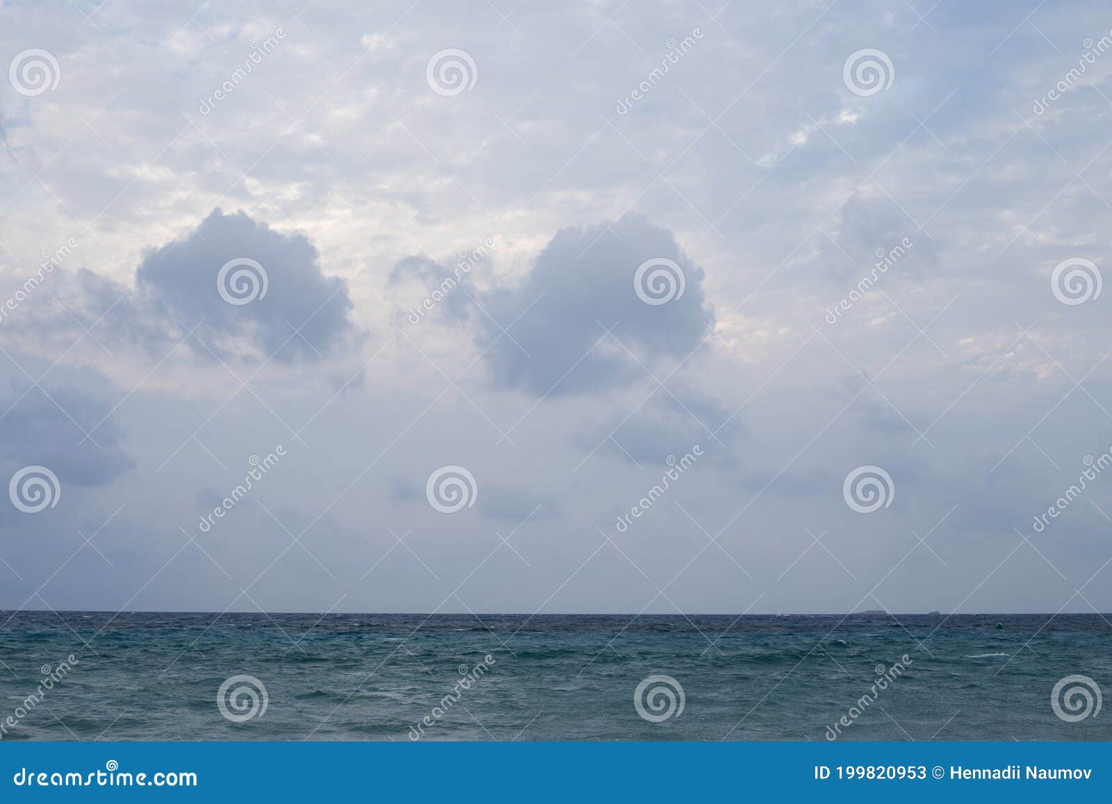 Beautiful Surging Mediterranean Sea with Waves Stock Image - Image of ...