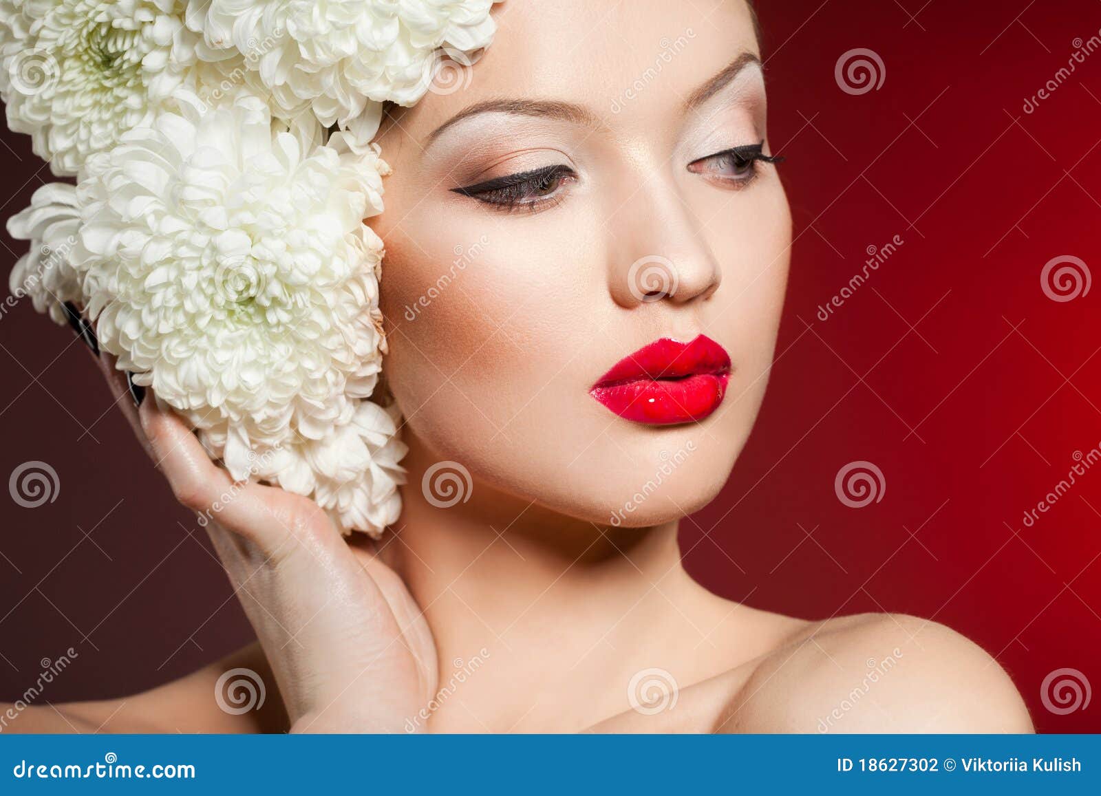 Beautiful sweet woman stock photo. Image of beauty, care - 18627302