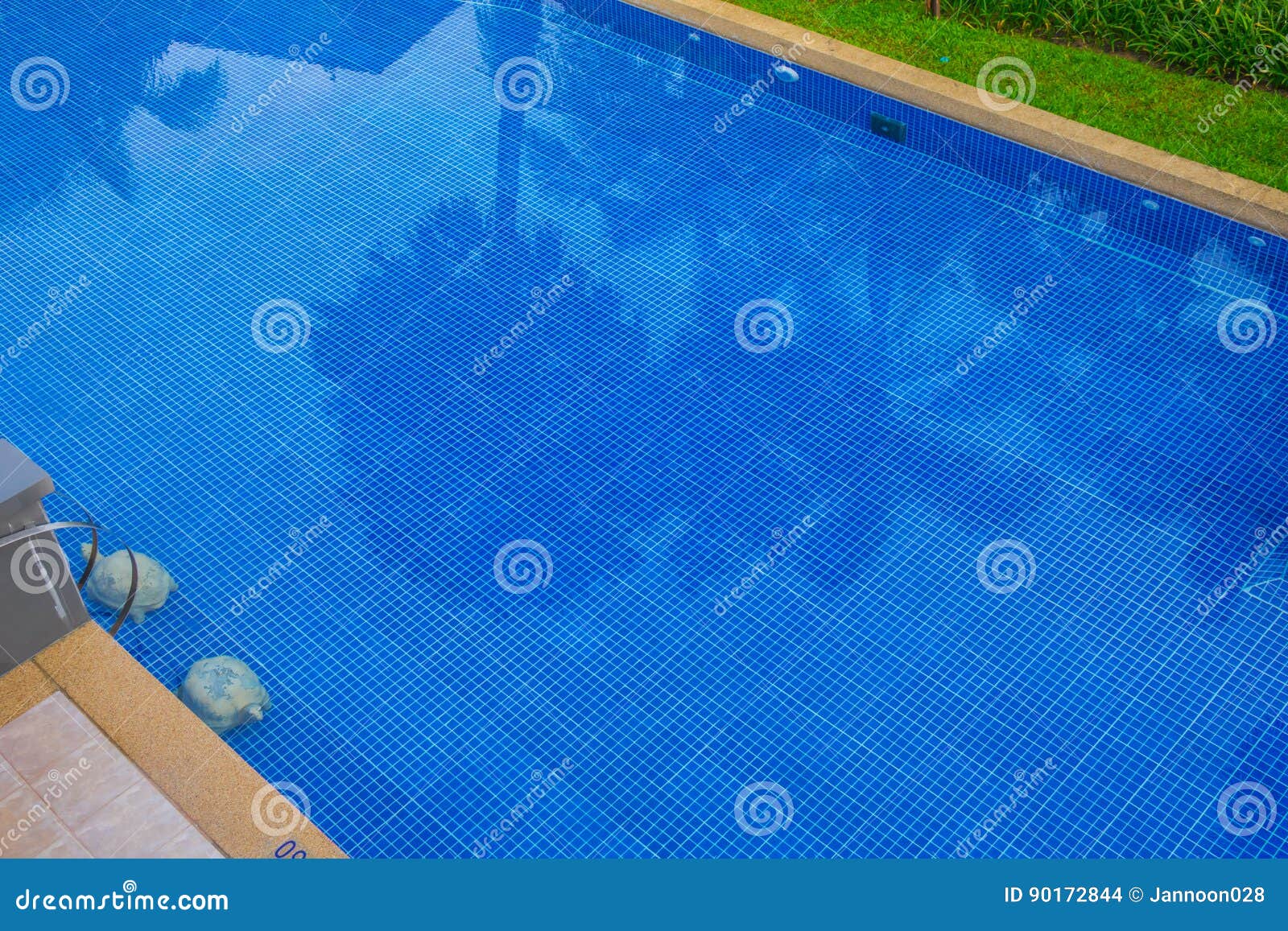 Beautiful Swimming Pool in Hotel Pool Resort . Stock Photo - Image of ...