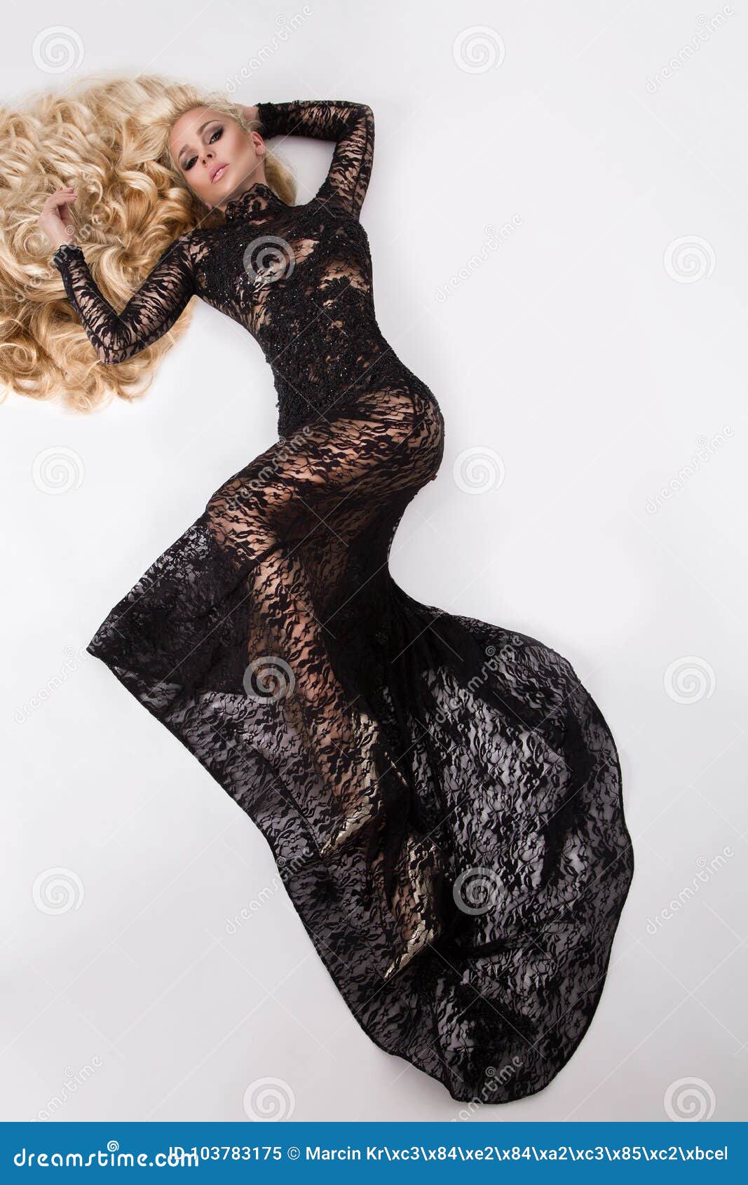 Beautiful Tall Slim Blonde With Amazing Body Dressed In An Elegant