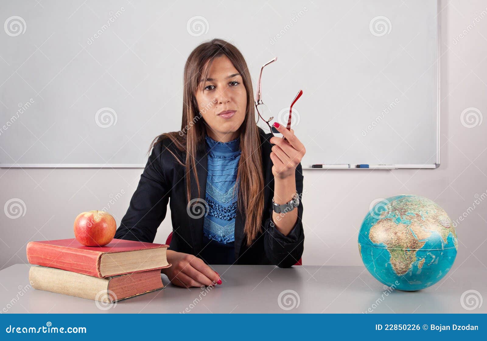 Beautiful teacher stock photo. Image of smart, wonderful - 22850226