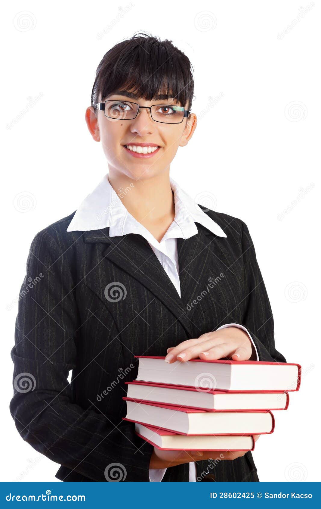 Beautiful Teacher stock image. Image of attractive, bunch - 28602425