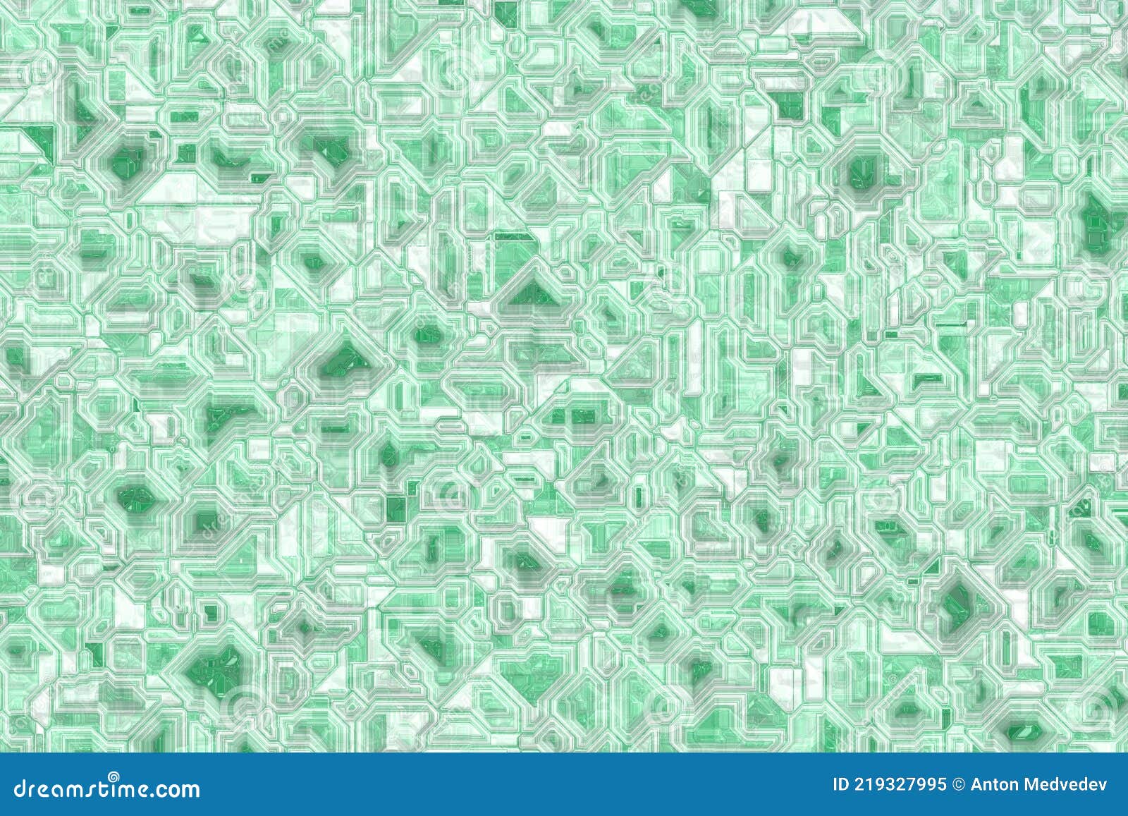 Beautiful Teal, Sea-green Cyber Computer Pattern Cg Texture or ...