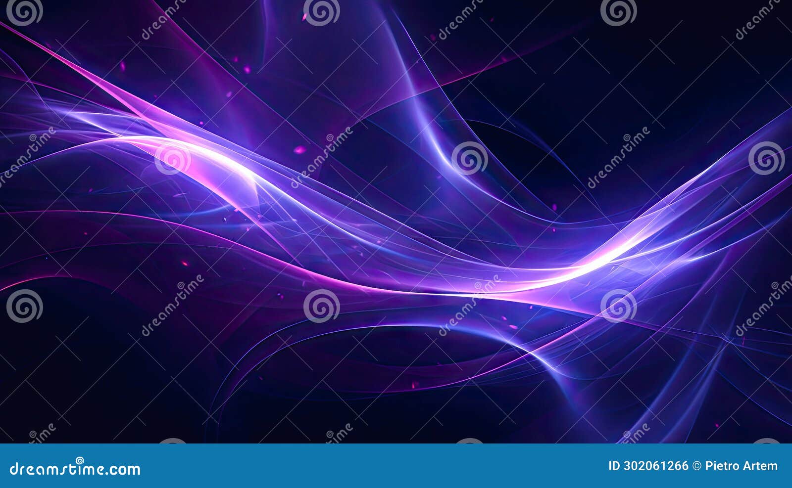 Beautiful Tech Abstract Energy Dark Blue and Purple Stock Photo - Image ...