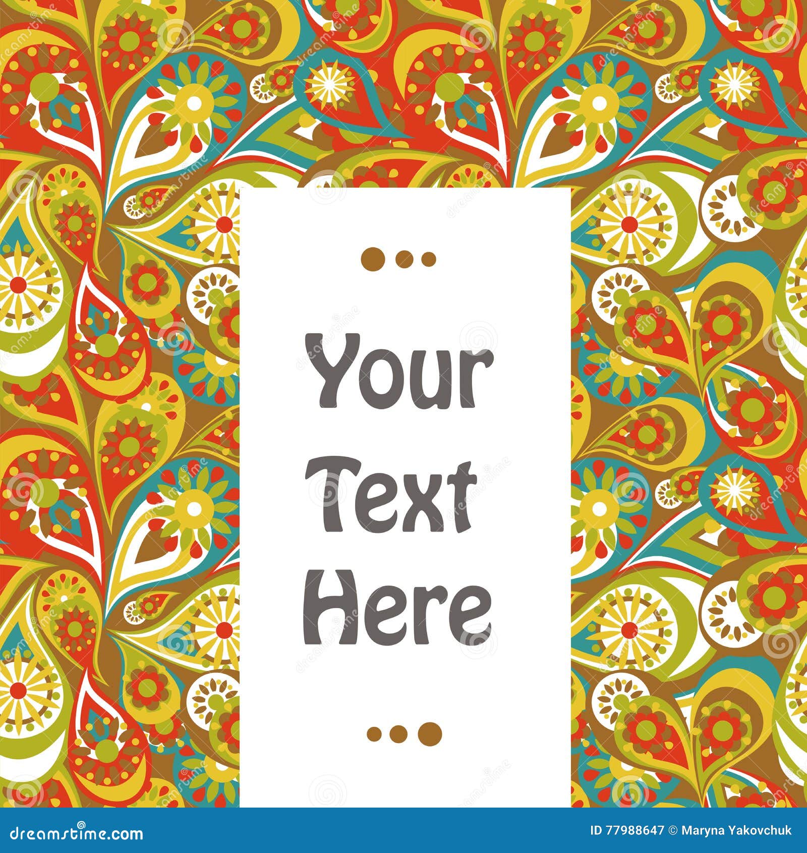 The beautiful template stock vector. Illustration of background - 77988647