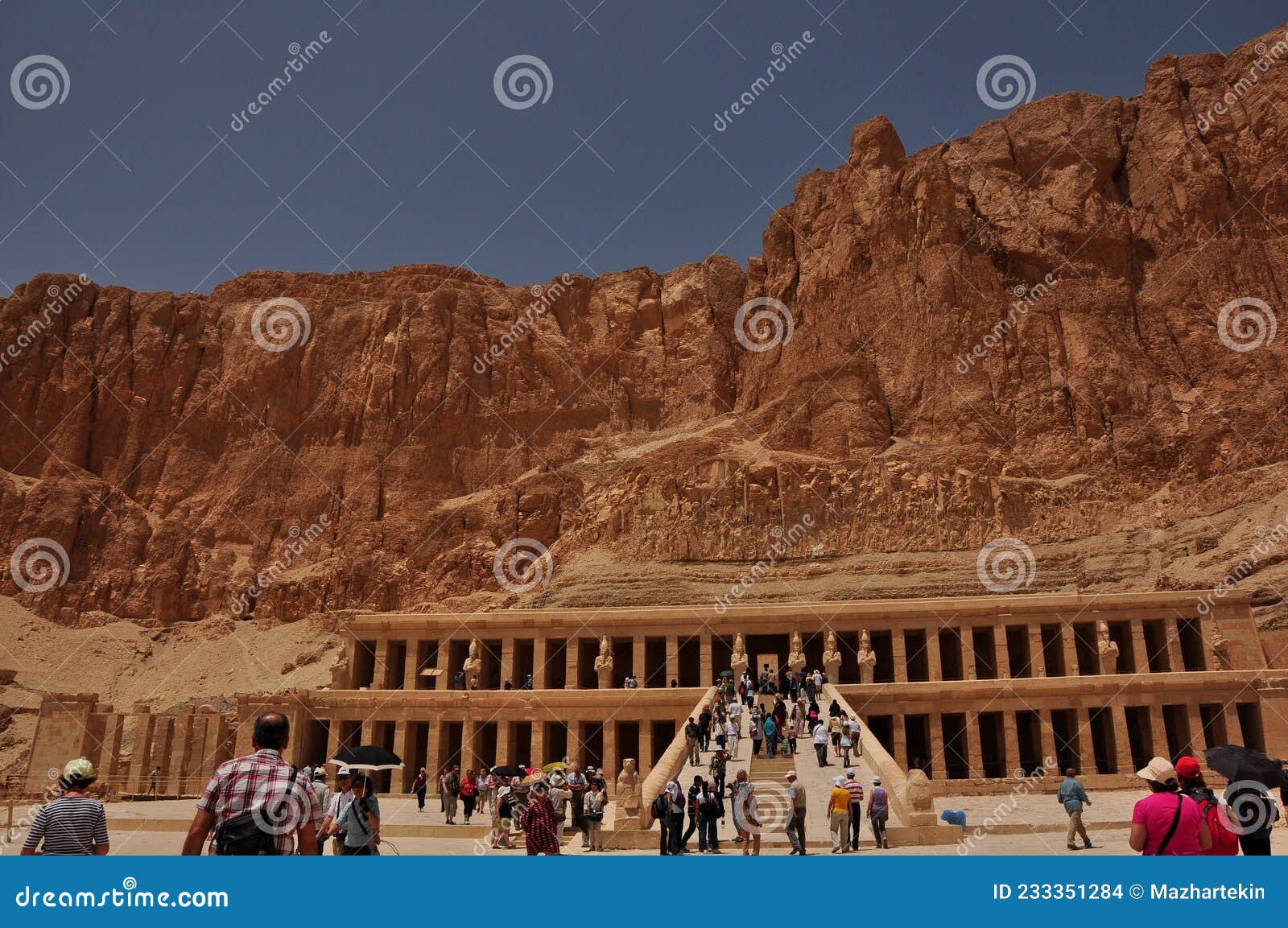 Beautiful temple in Egypt editorial stock image. Image of halsey ...