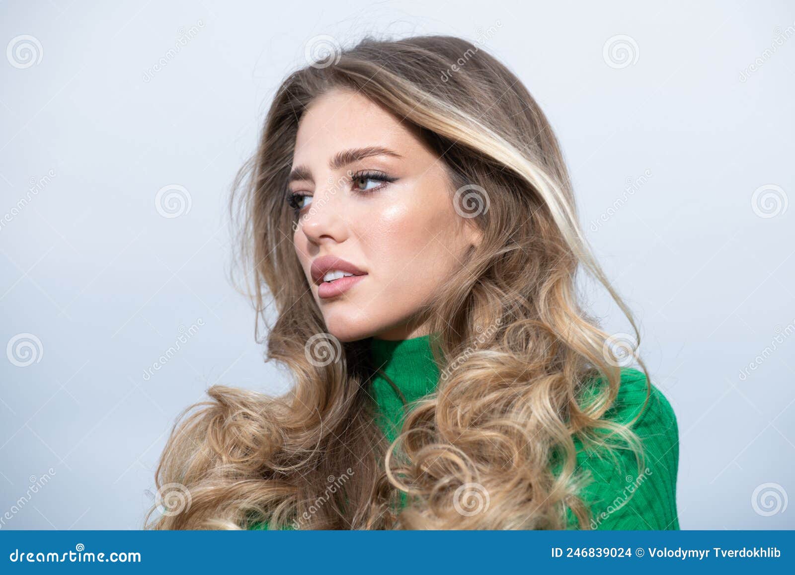 Beautiful Tender Girl Portrait Of Beautiful Young Woman Sensual