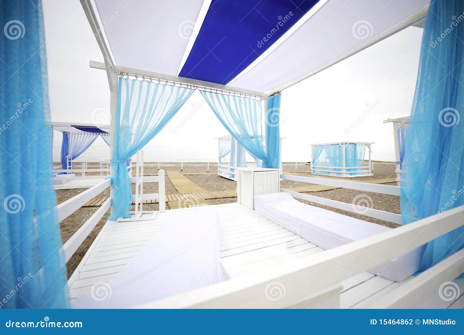 Beautiful tent on a beach stock photo. Image of luxury - 15464862