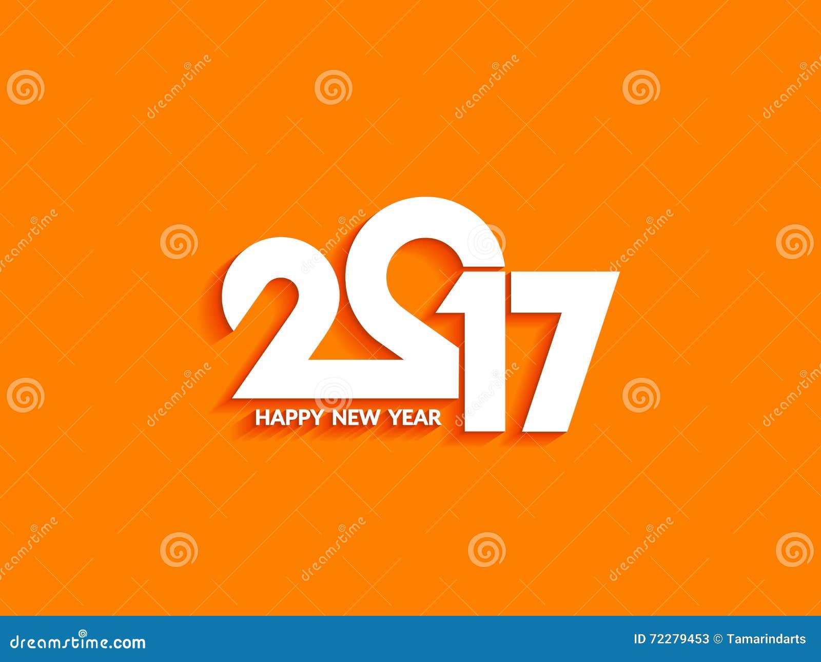 Beautiful Text Design of Happy New Year 2017 Stock Vector ...