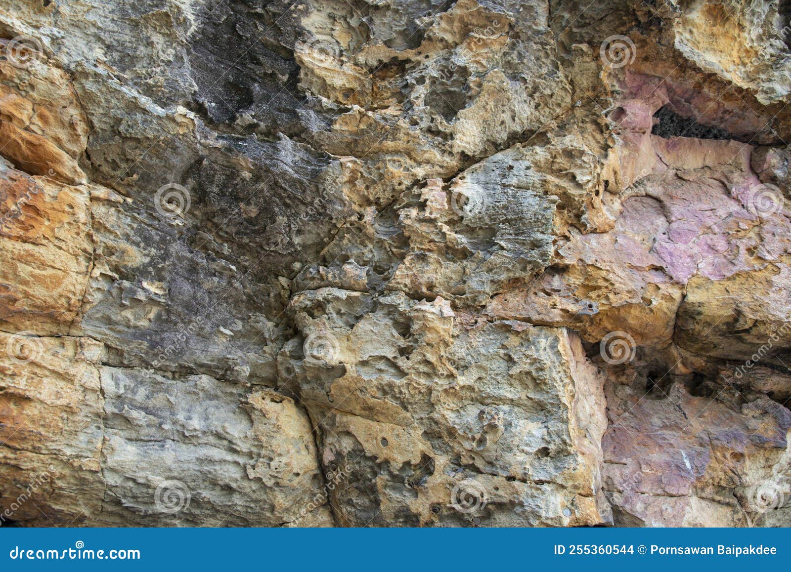 The Beautiful Texture of the Ancient Stone Stock Photo - Image of ...