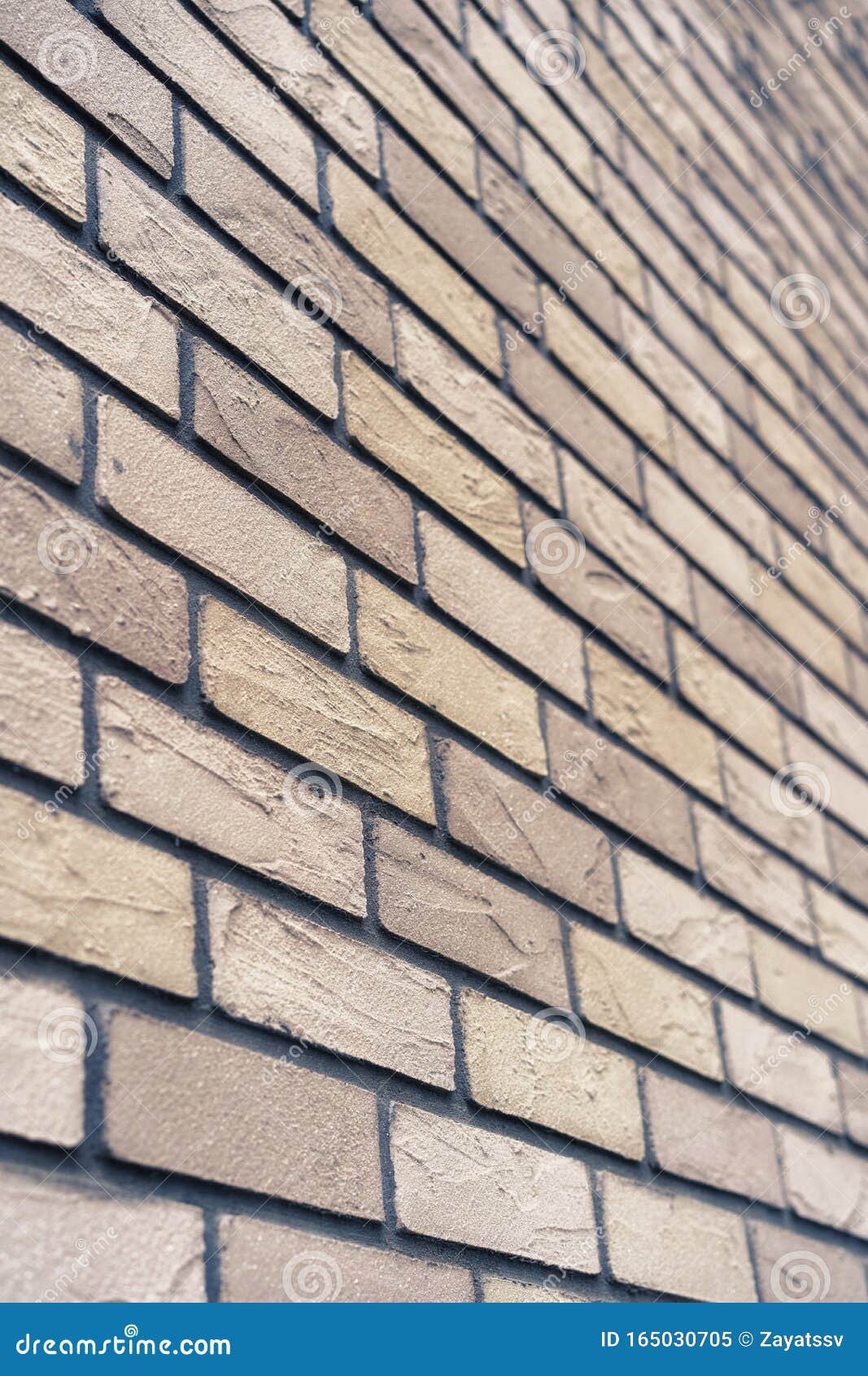 Beautiful Texture of the Brick Facade of the Building Stock Image ...
