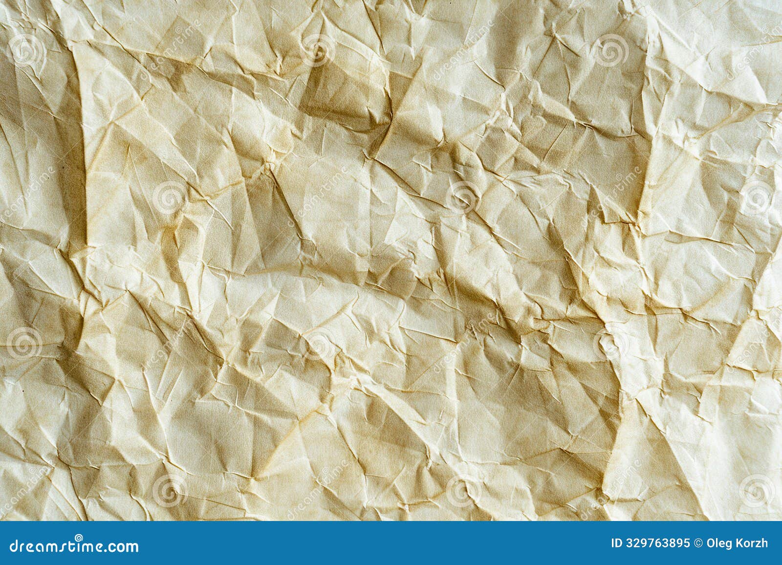 Beautiful Texture Old Crumpled Paper, Design Abstract Background Stock ...