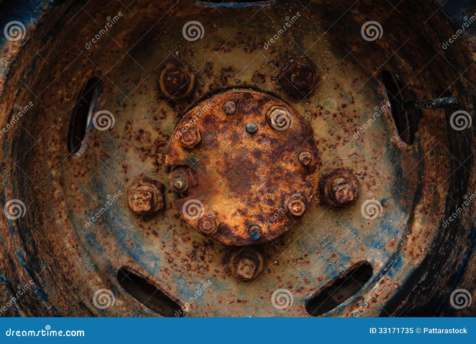 Beautiful Texture of Rusty Old Wheel Stock Image - Image of retro ...