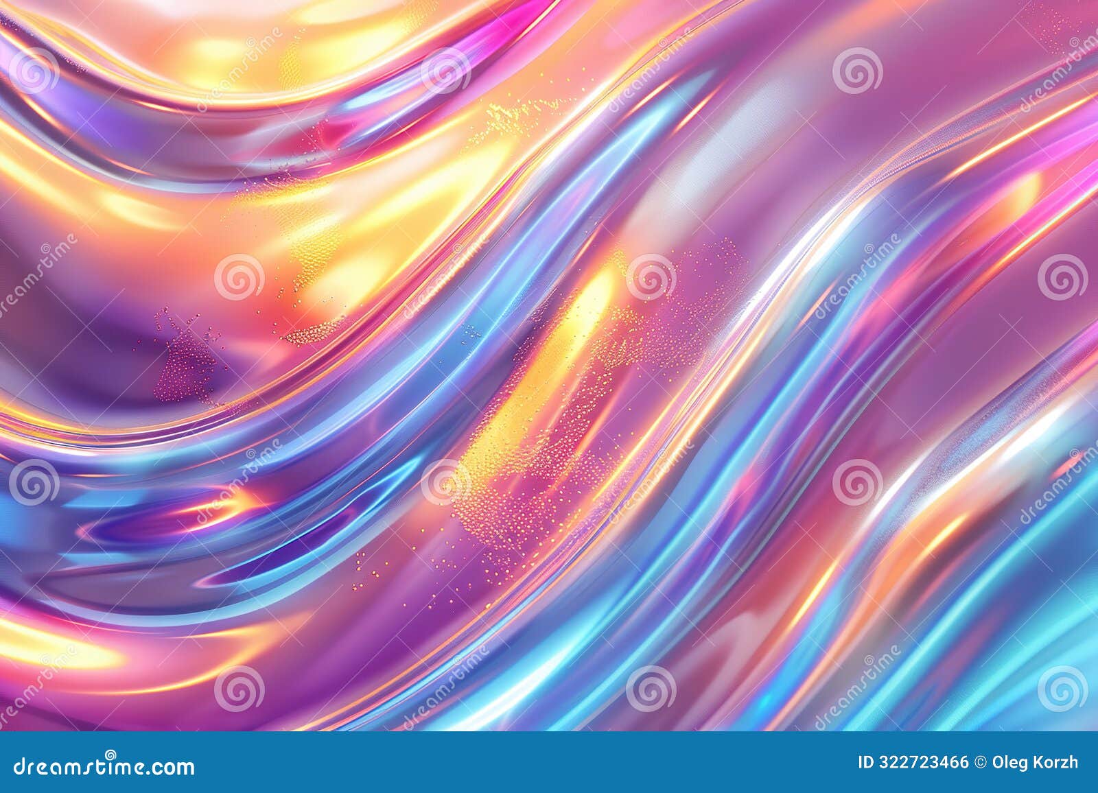 Beautiful Texture Surface Neon Wave, Design Natural Abstract Background ...