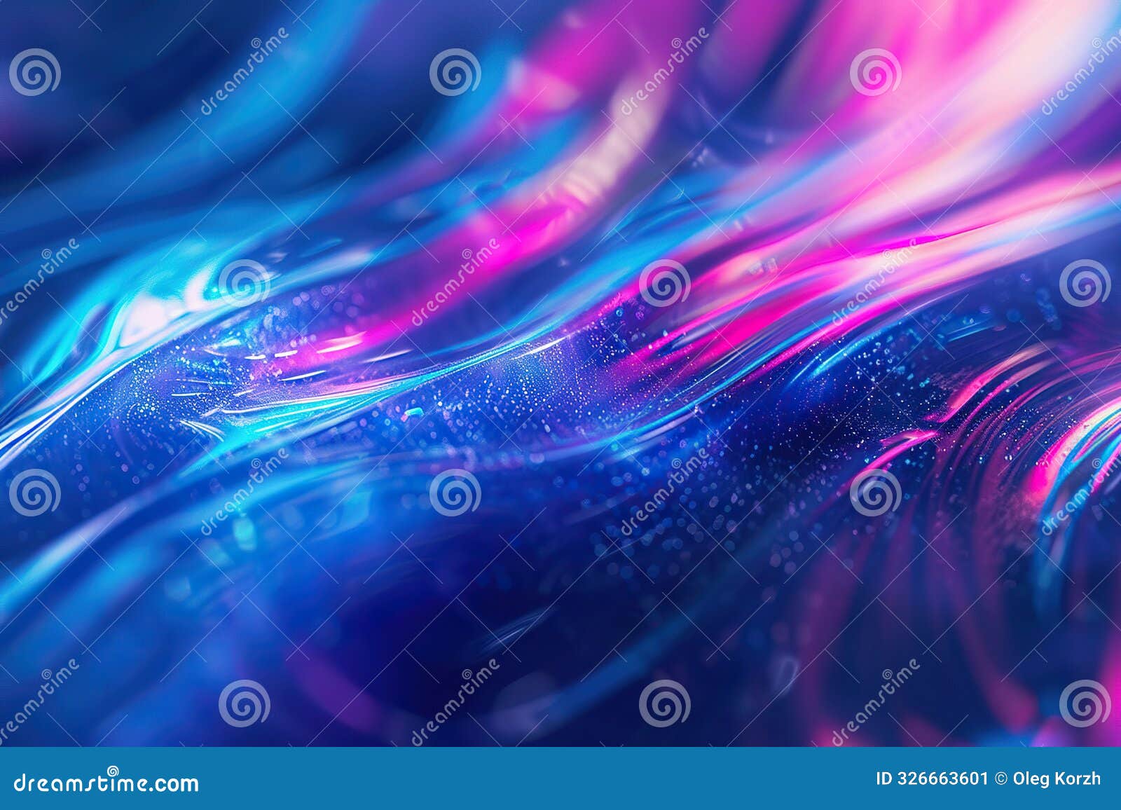 Beautiful Texture Surface Neon Wave, Design Natural Abstract Background ...