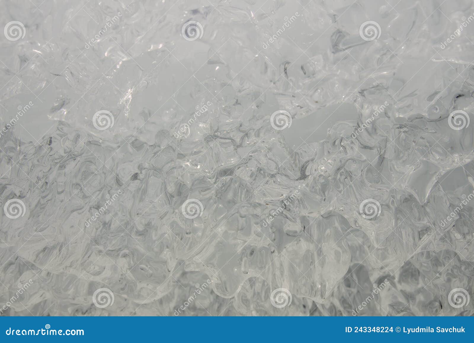 Beautiful Texture of Transparent White Ice Stock Photo - Image of ...