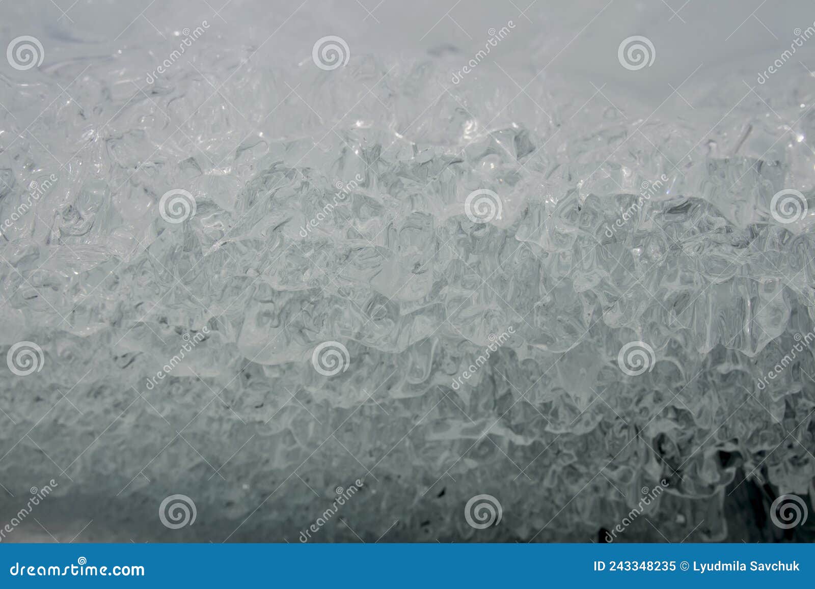 Beautiful Texture of Transparent White Ice Stock Image - Image of white ...