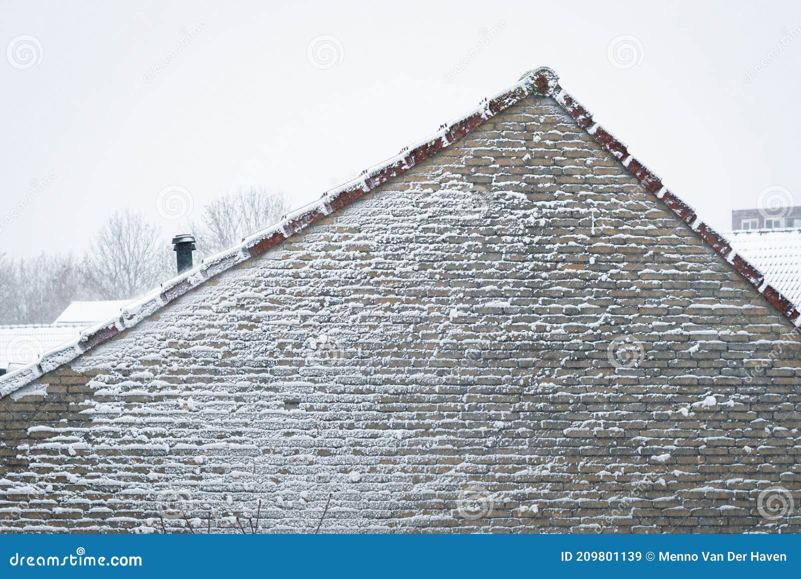 Textured Effect of Snow on a Wall Stock Image - Image of blowing, home ...