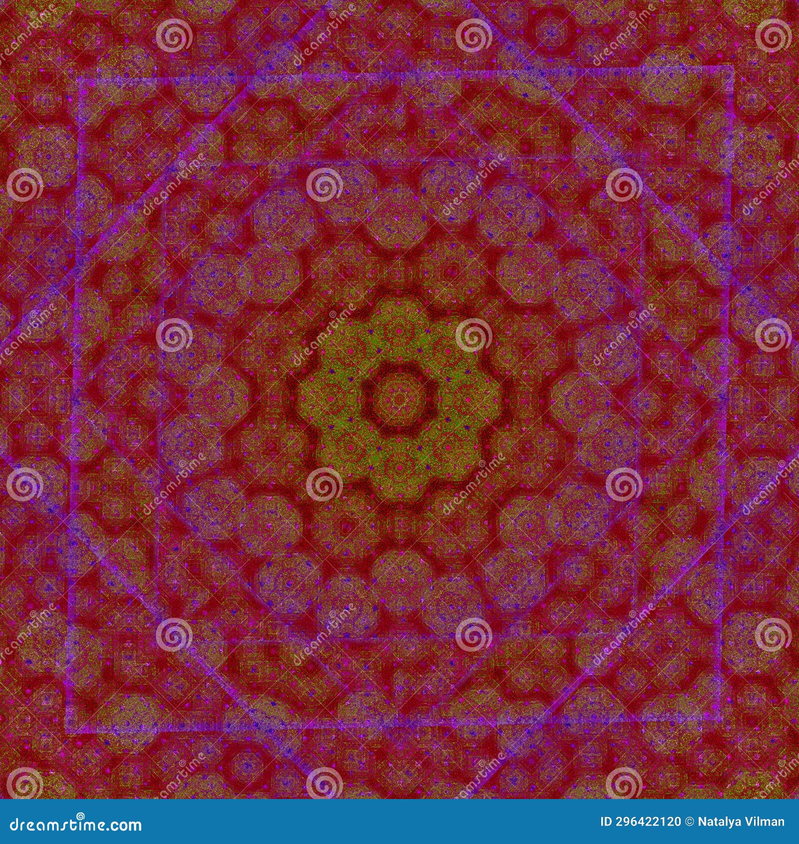 Beautiful Textured Pattern in Carpet Style Stock Illustration ...