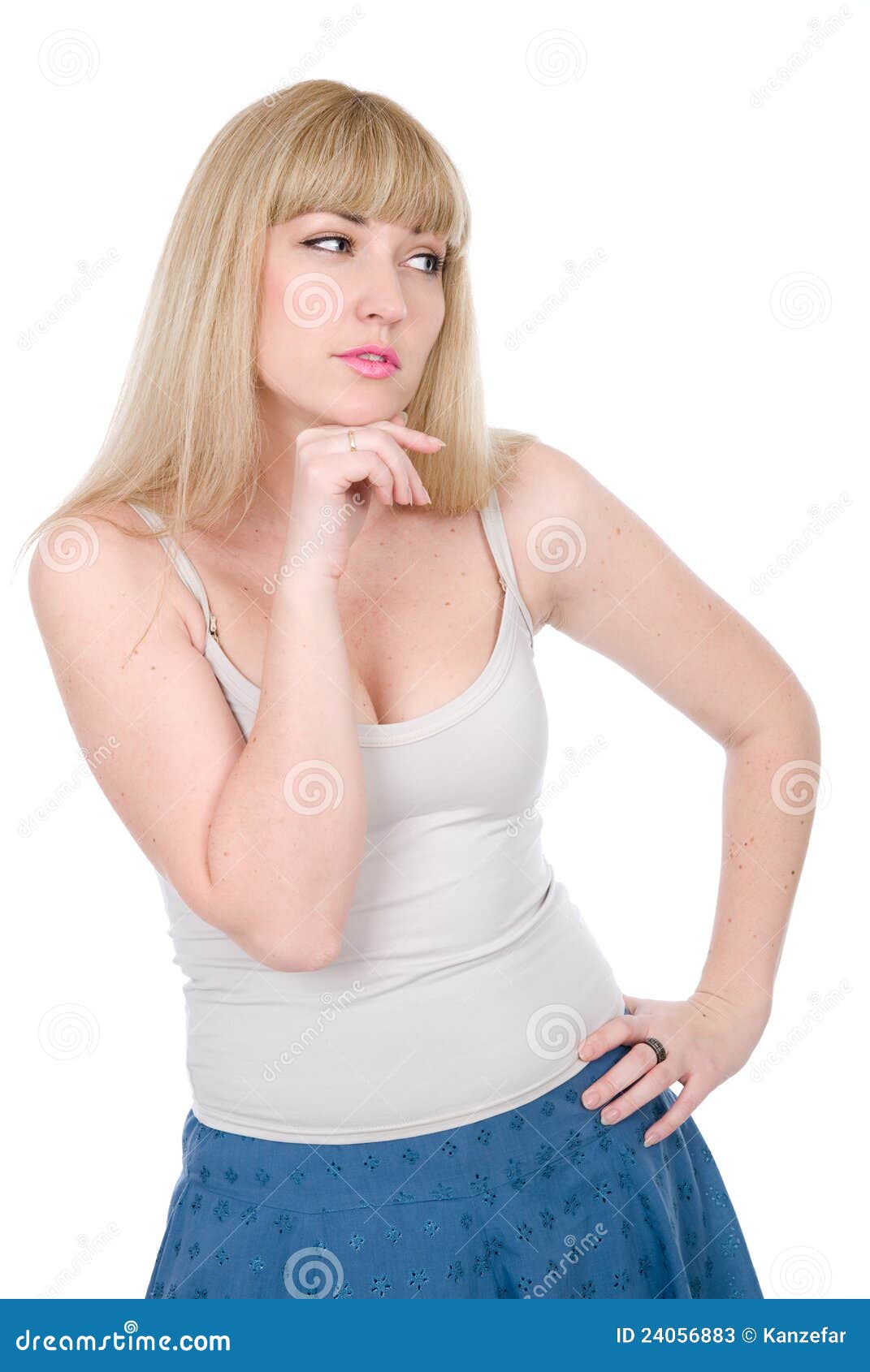 Beautiful thoughtful girl stock image. Image of fitness - 24056883 Beautiful thoughtful girl stock image. Image of fitness - 24056883
