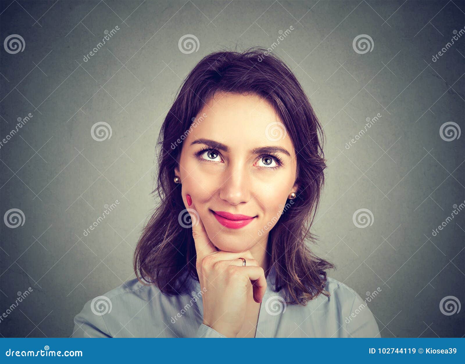 Beautiful Thoughtful Woman Looking Up Stock Image - Image of adult ... Beautiful Thoughtful Woman Looking Up Stock Image - Image of adult ...