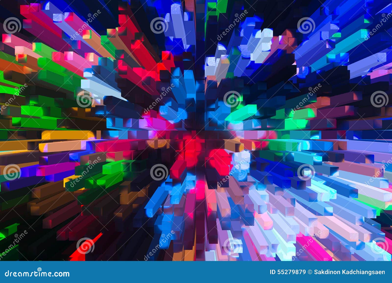 The Beautiful Three-dimensional Image Stock Image - Image of graphic ...