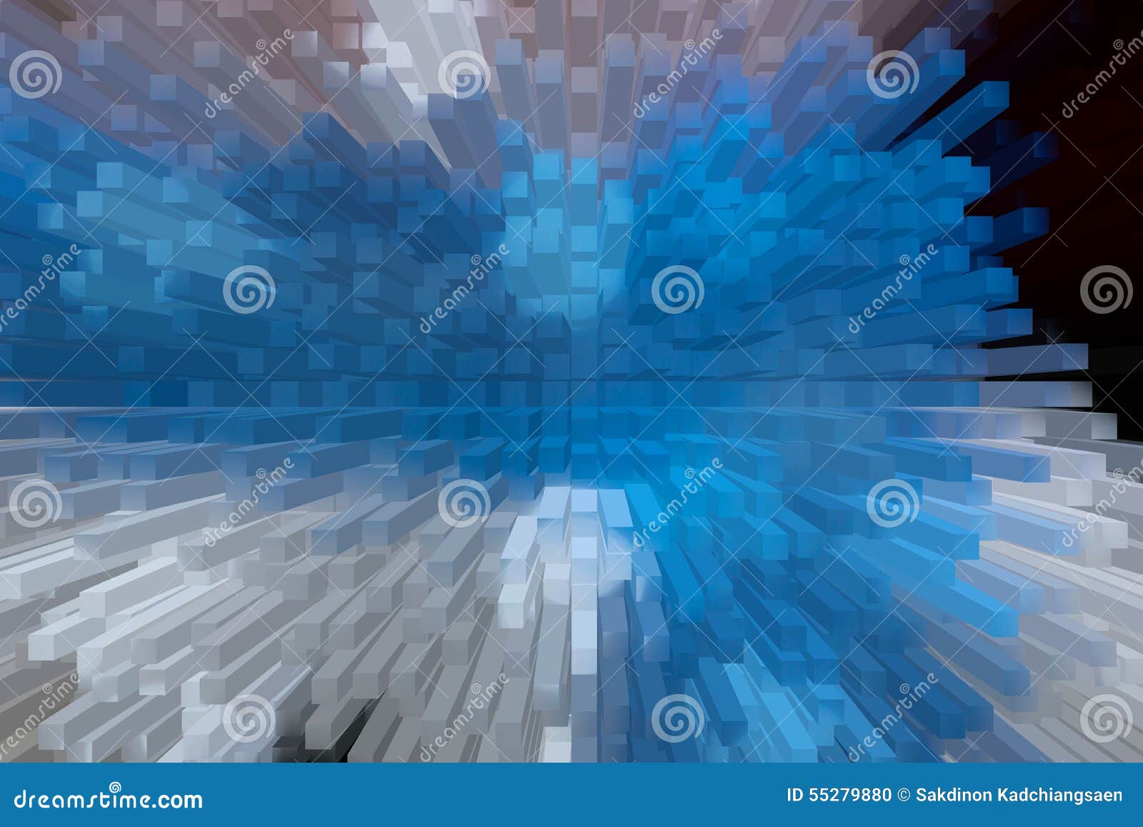 The Beautiful Three-dimensional Image Stock Photo - Image of green ...