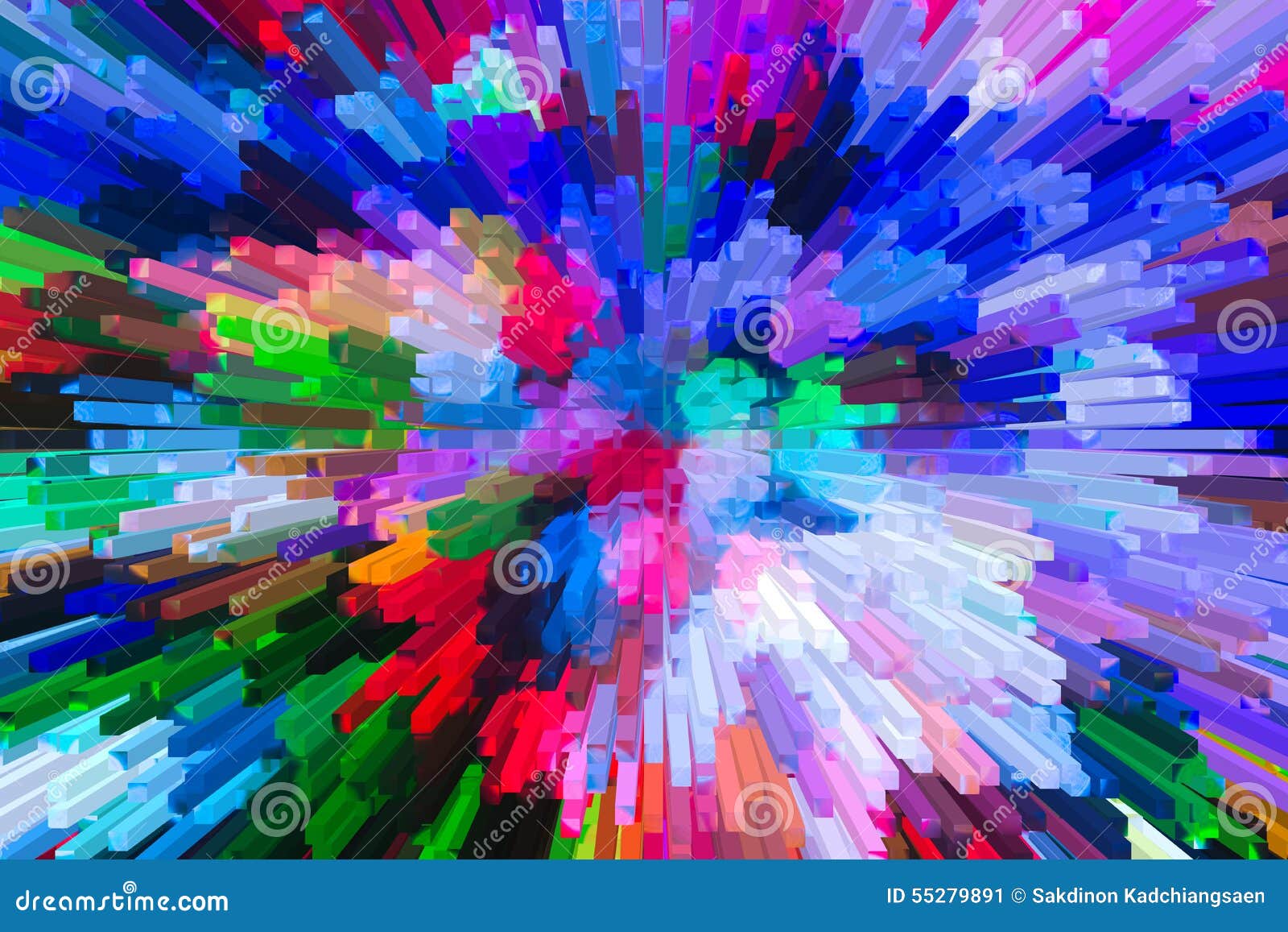 The Beautiful Three-dimensional Image Stock Image - Image of ...