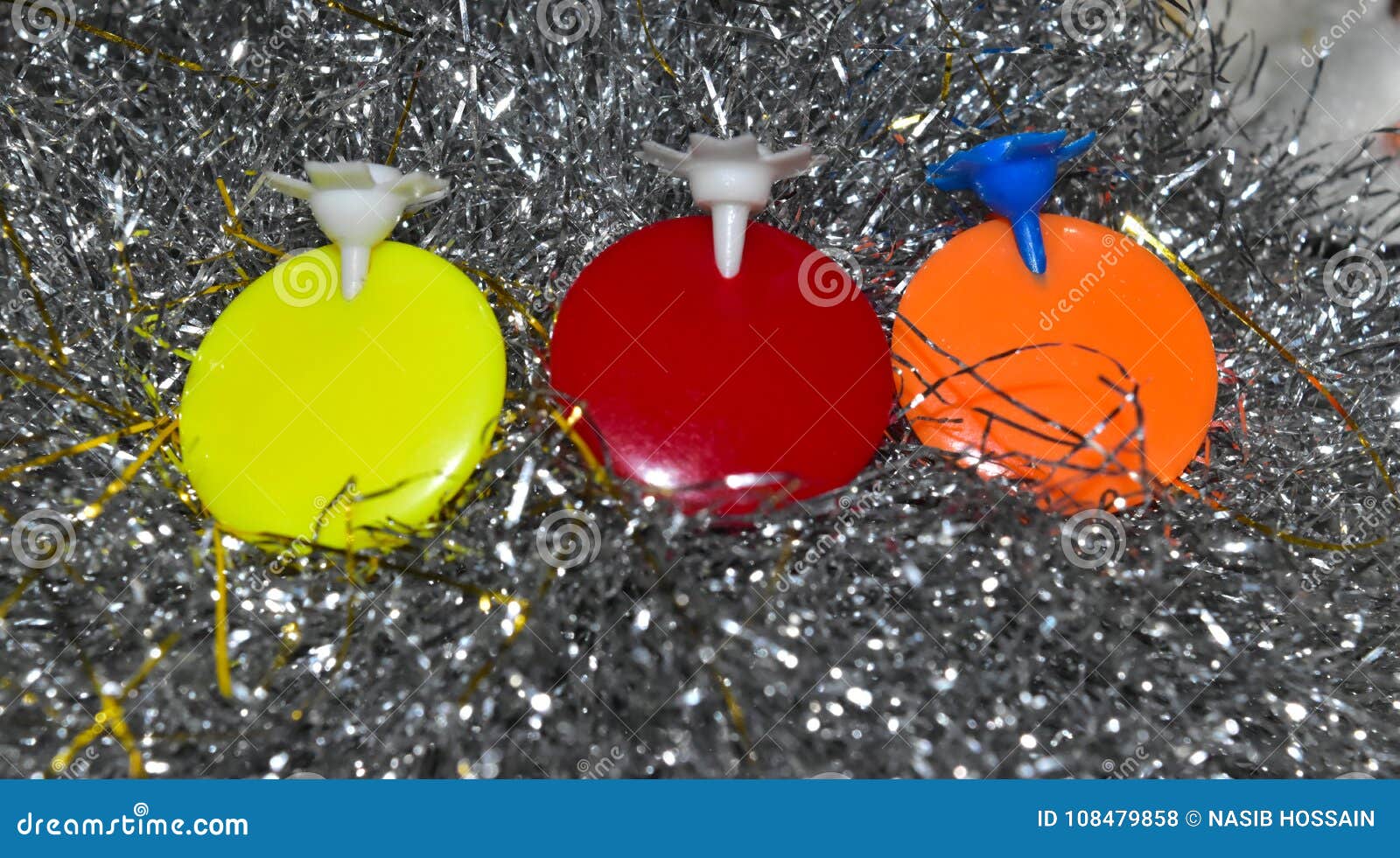 Colourful Round Shape Objects Background Photograph Stock Photo - Image ...