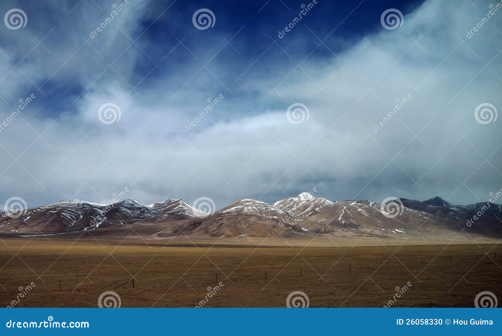 Beautiful tibetan plateau stock photo. Image of scenery - 26058330