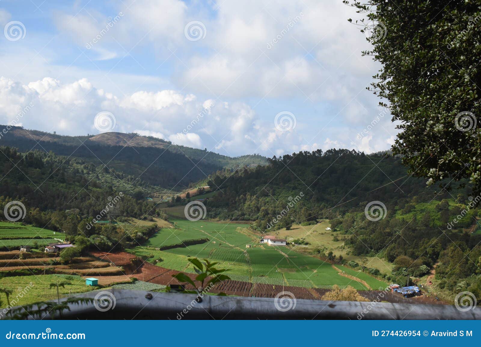 Beautiful Top View of a Hill Stock Photo - Image of urban, fantastic ...