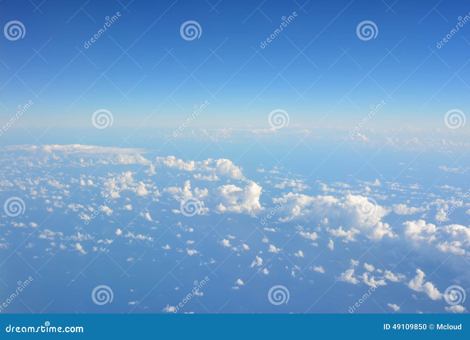 Beautiful Top View from the Window of Plane Stock Photo - Image of ...