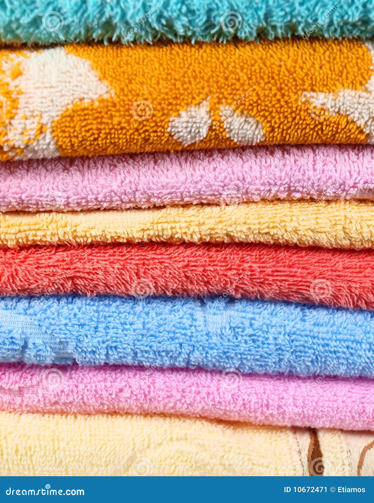 Beautiful towels stock image. Image of clean, absorb - 10672471