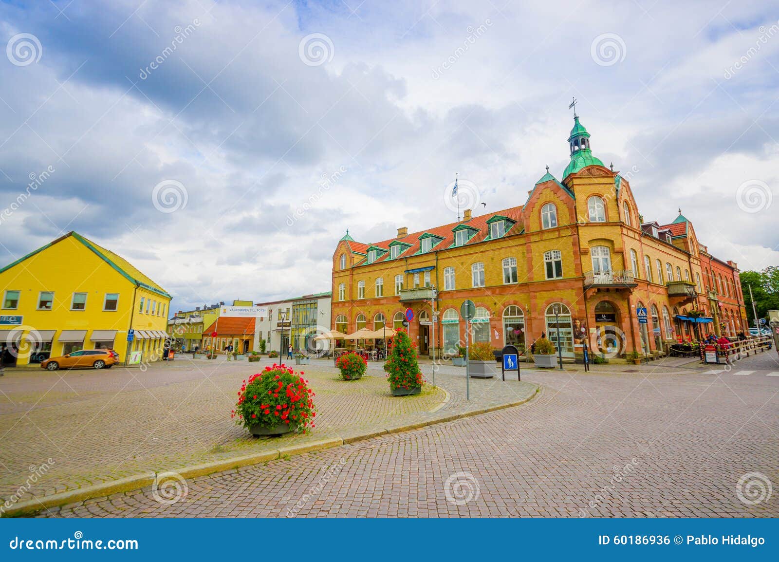 Beautiful Town of Simrishamn, Sweden Editorial Photo - Image of culture ...