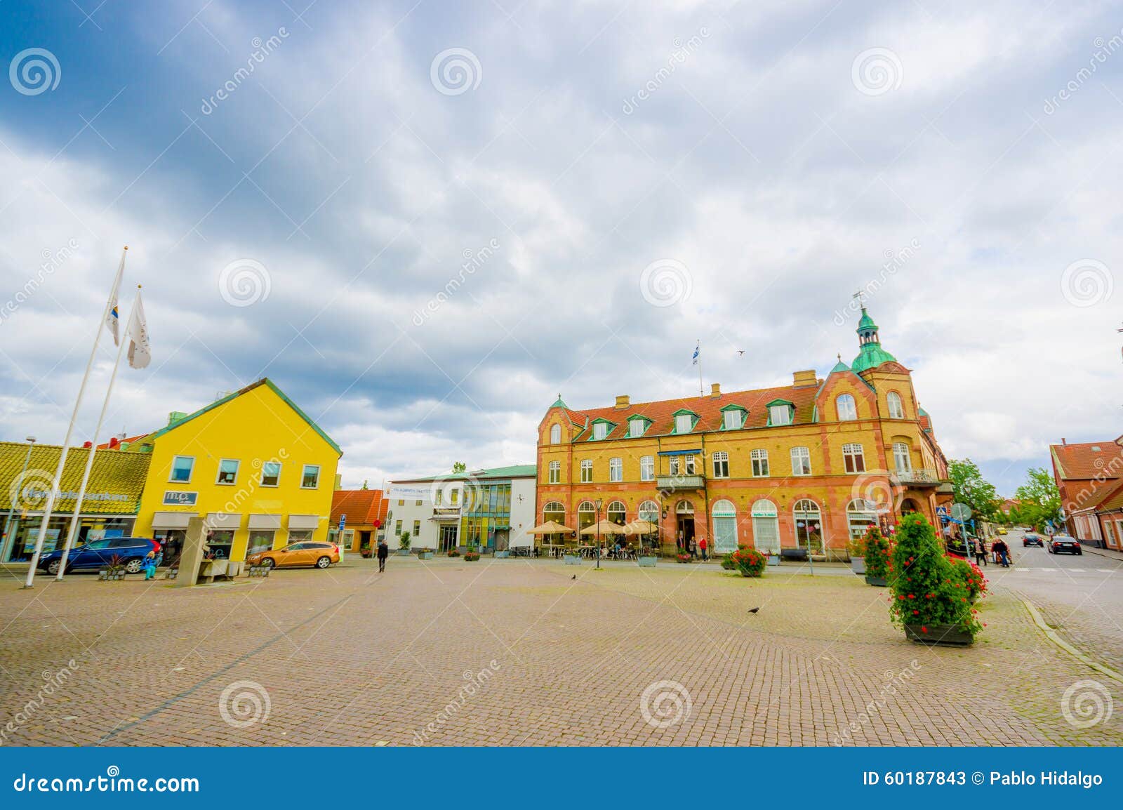 Beautiful Town of Simrishamn, Sweden Editorial Stock Photo - Image of ...