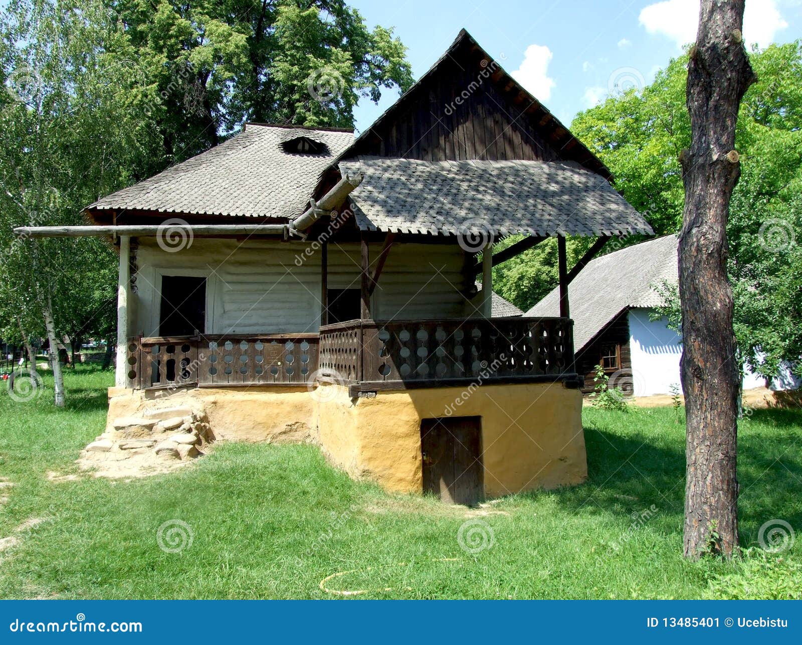 Beautiful Traditional House Stock Image - Image of national, structure ...