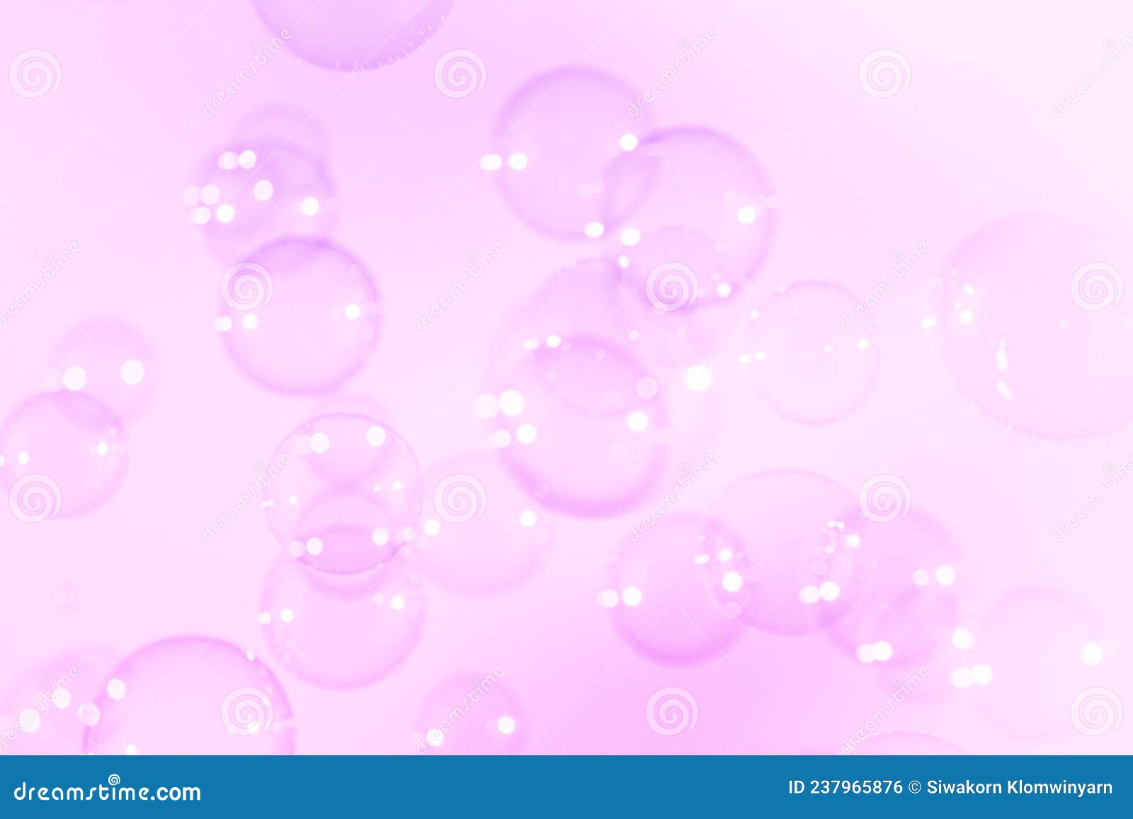 Beautiful Transparent Pink Soap Bubbles Background Stock Photo - Image ...