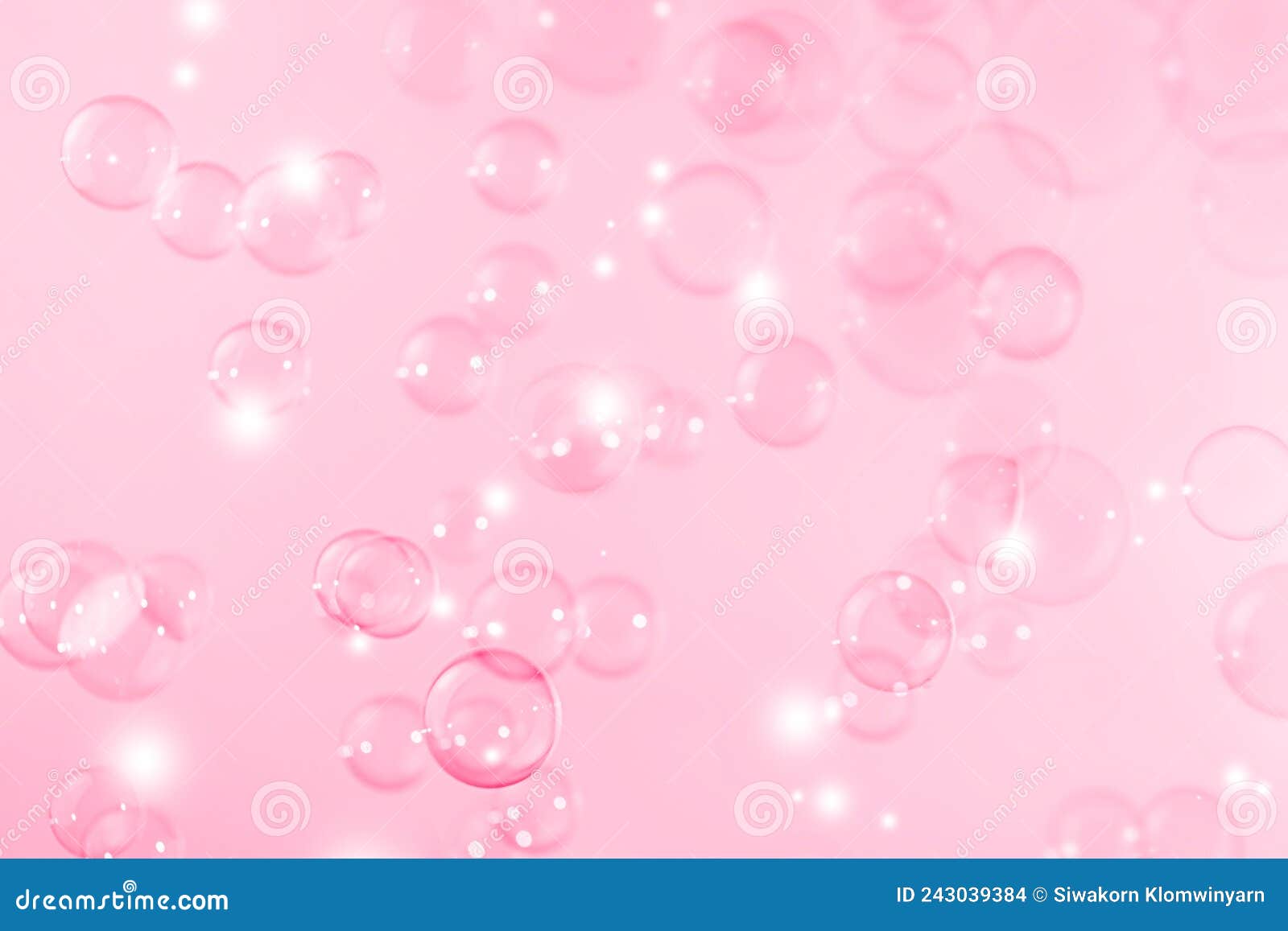 Beautiful Transparent Pink Soap Bubbles Texture Background Stock Photo ...