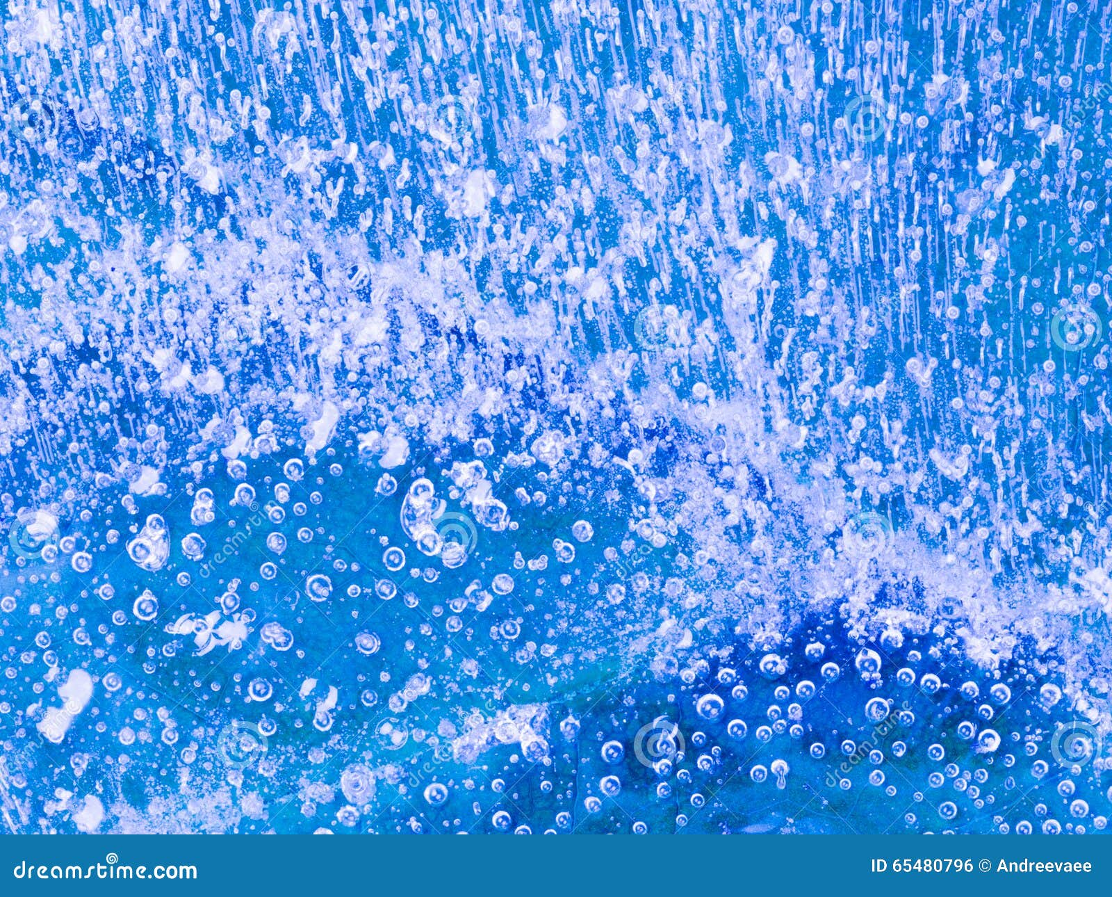 Beautiful Transparent Thin Blue Ice Stock Photo - Image of solid, blue ...