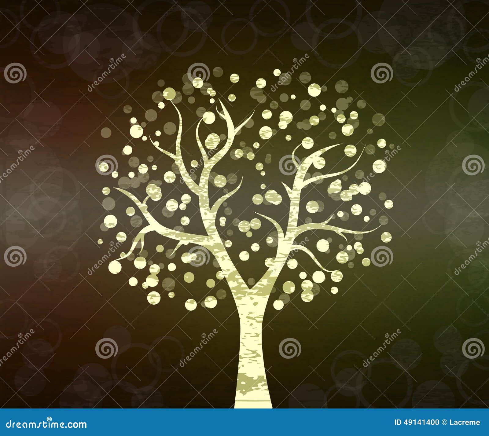 Beautiful Tree Design Background Stock Vector - Illustration of modern ...