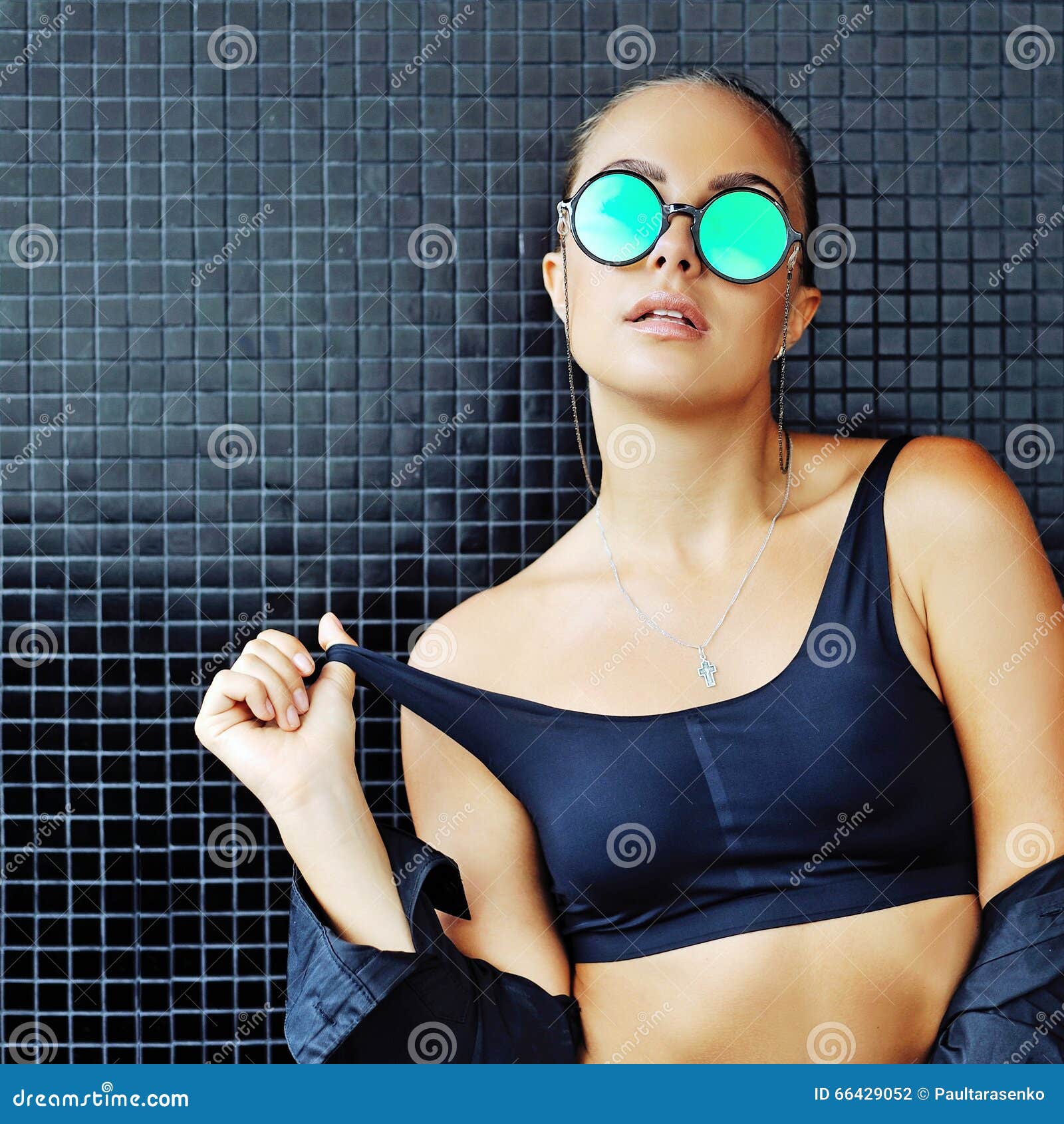 Beautiful Trendy Hipster Girl in Glasses Outdoor Portrait Close Stock ... Beautiful Trendy Hipster Girl in Glasses Outdoor Portrait Close Stock ...