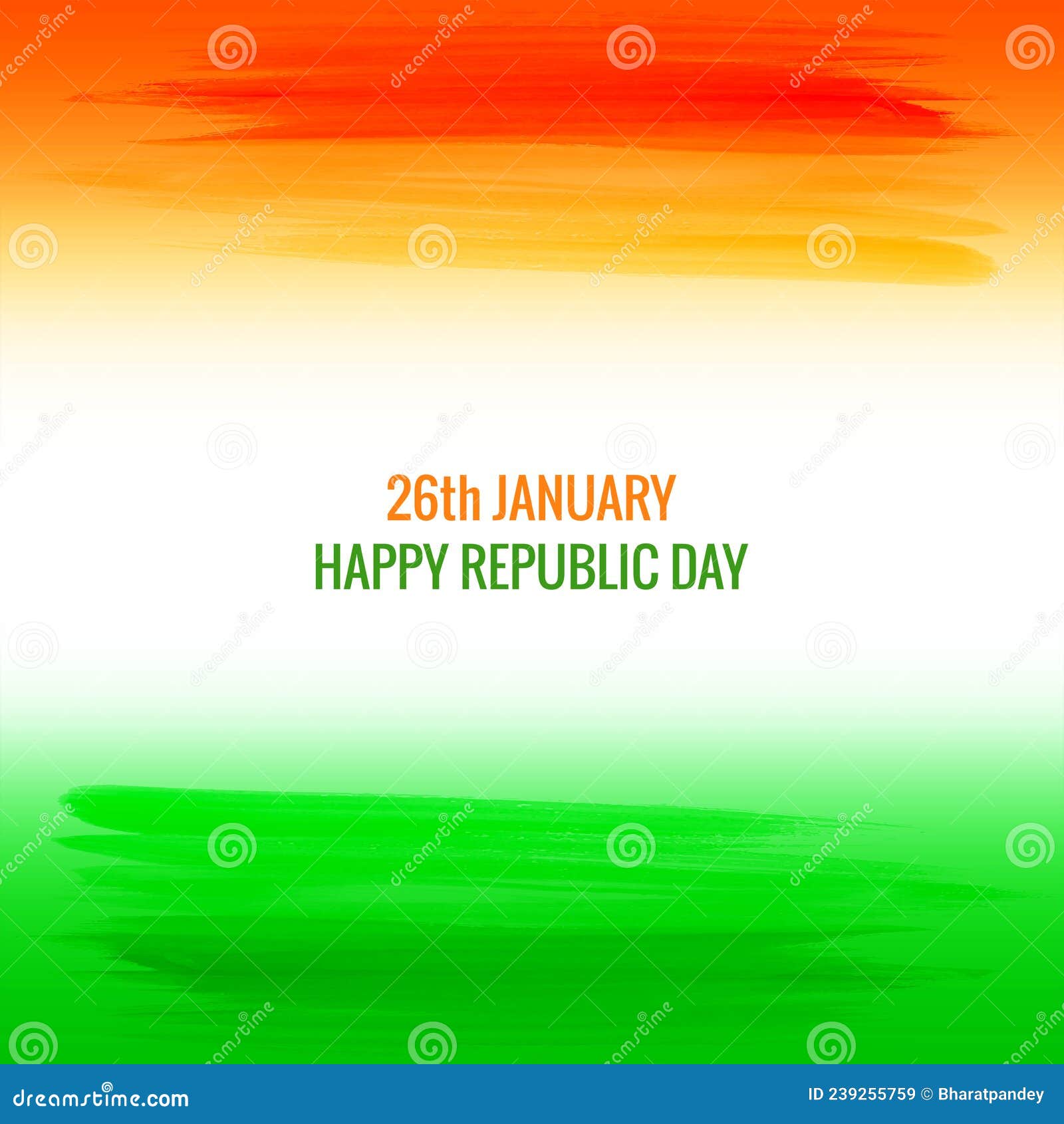 Beautiful Tricolor Indian Flag Theme Texture Design Stock Illustration ...